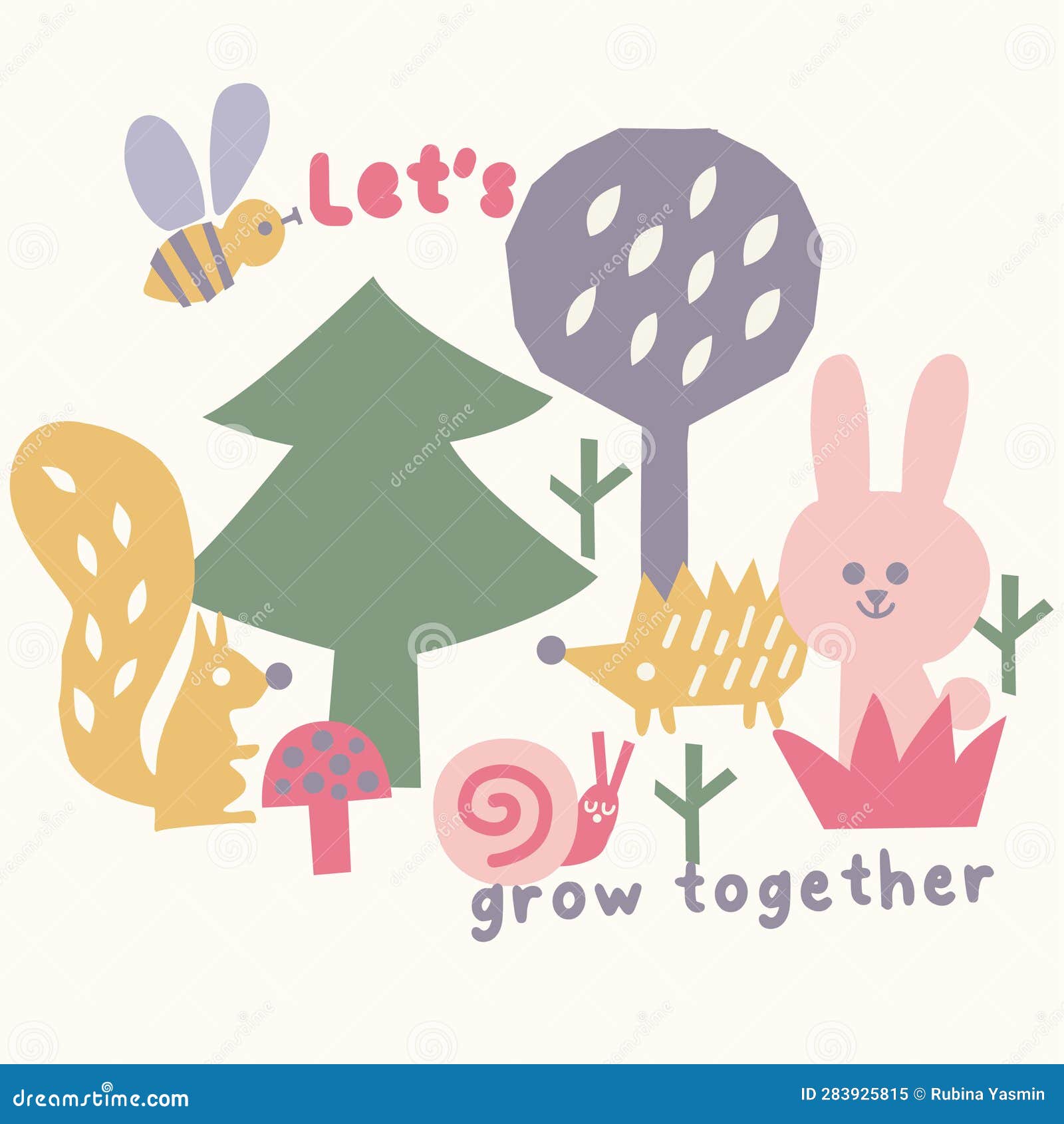 Grow Up Animal Set. Farm Stages Of Growth Set. Breeding Husbandry ...