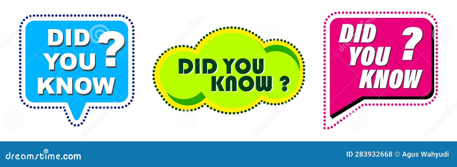 Did You Know Text with Banner or Did You Know Design Graphics Text with ...