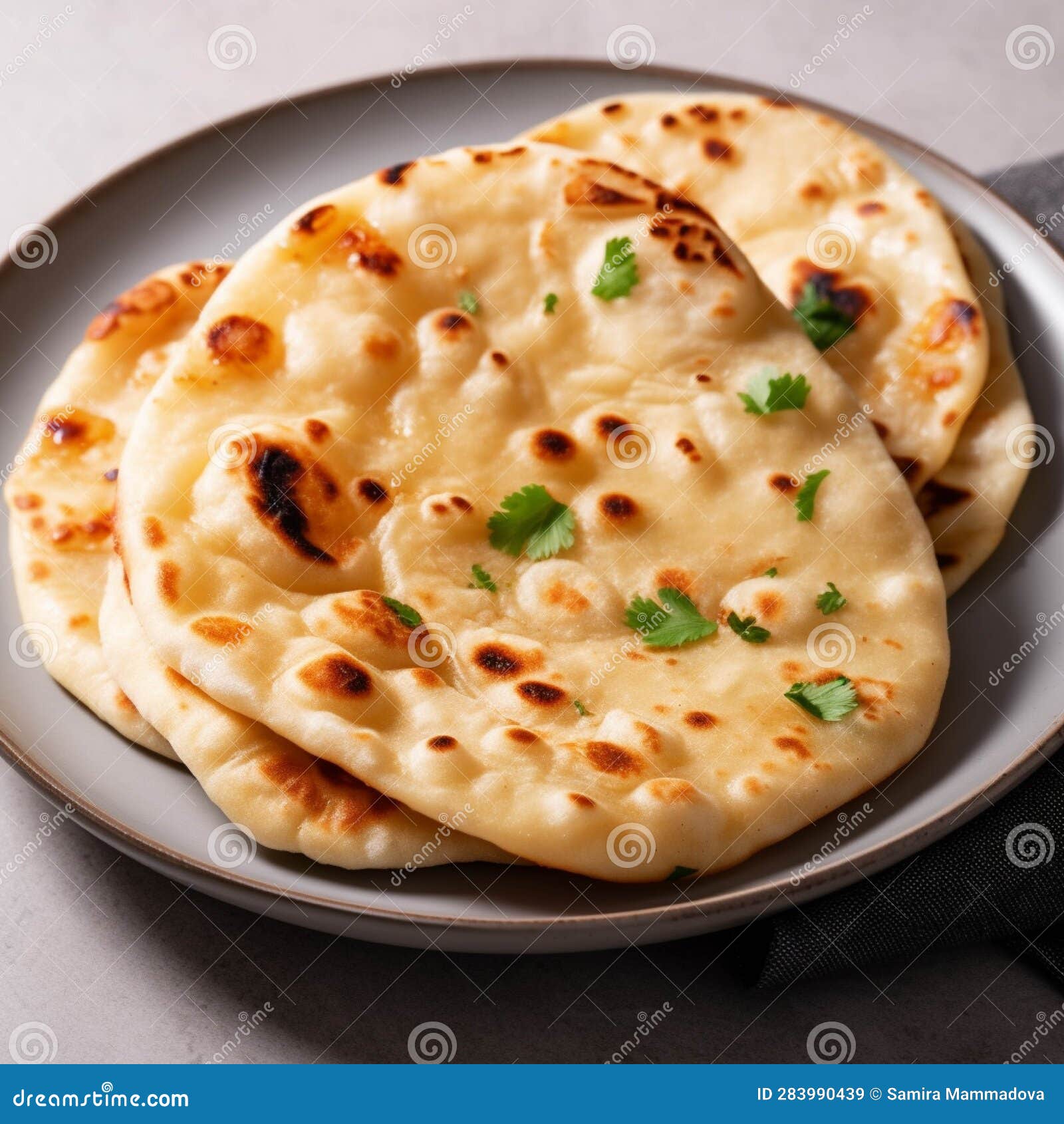 Indian Naan - Indian Naan Bread Flat Vector Design Illustration Clipart ...