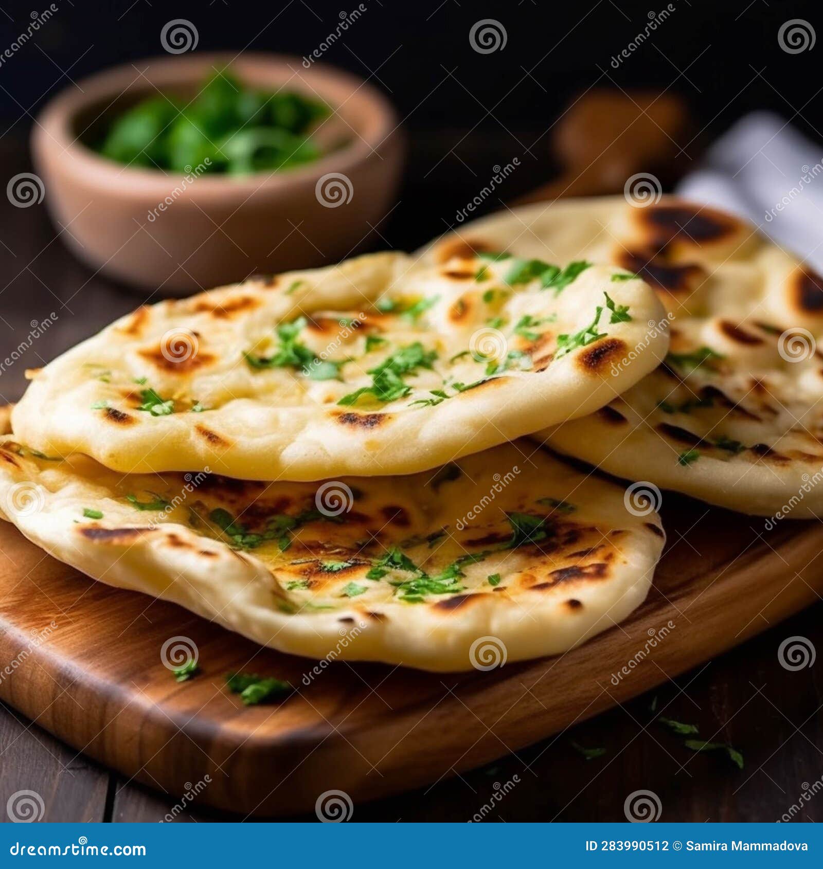 Indian Naan - Indian Naan Bread Flat Vector Design Illustration Clipart ...