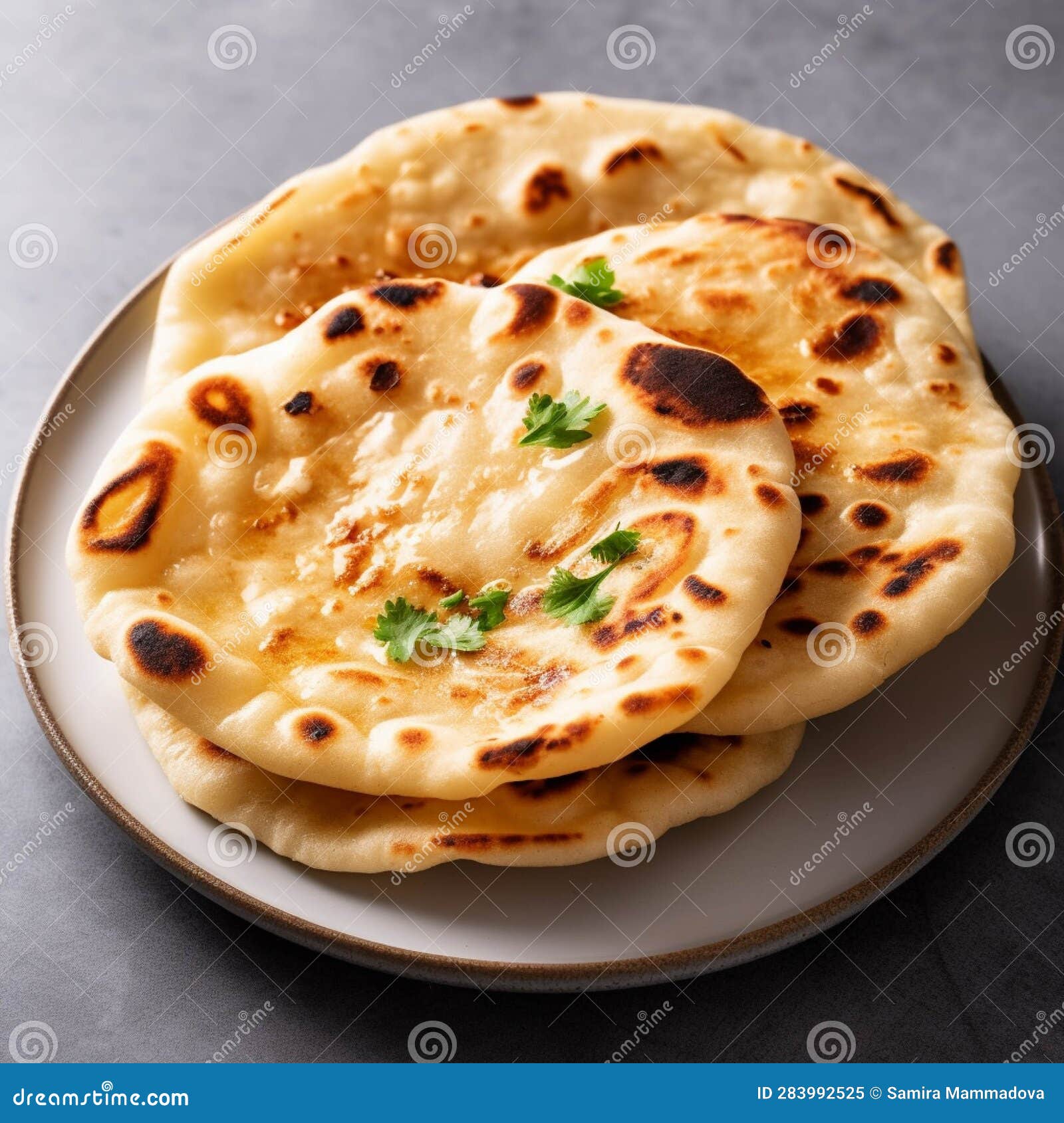 Indian Naan - Indian Naan Bread Flat Vector Design Illustration Clipart ...