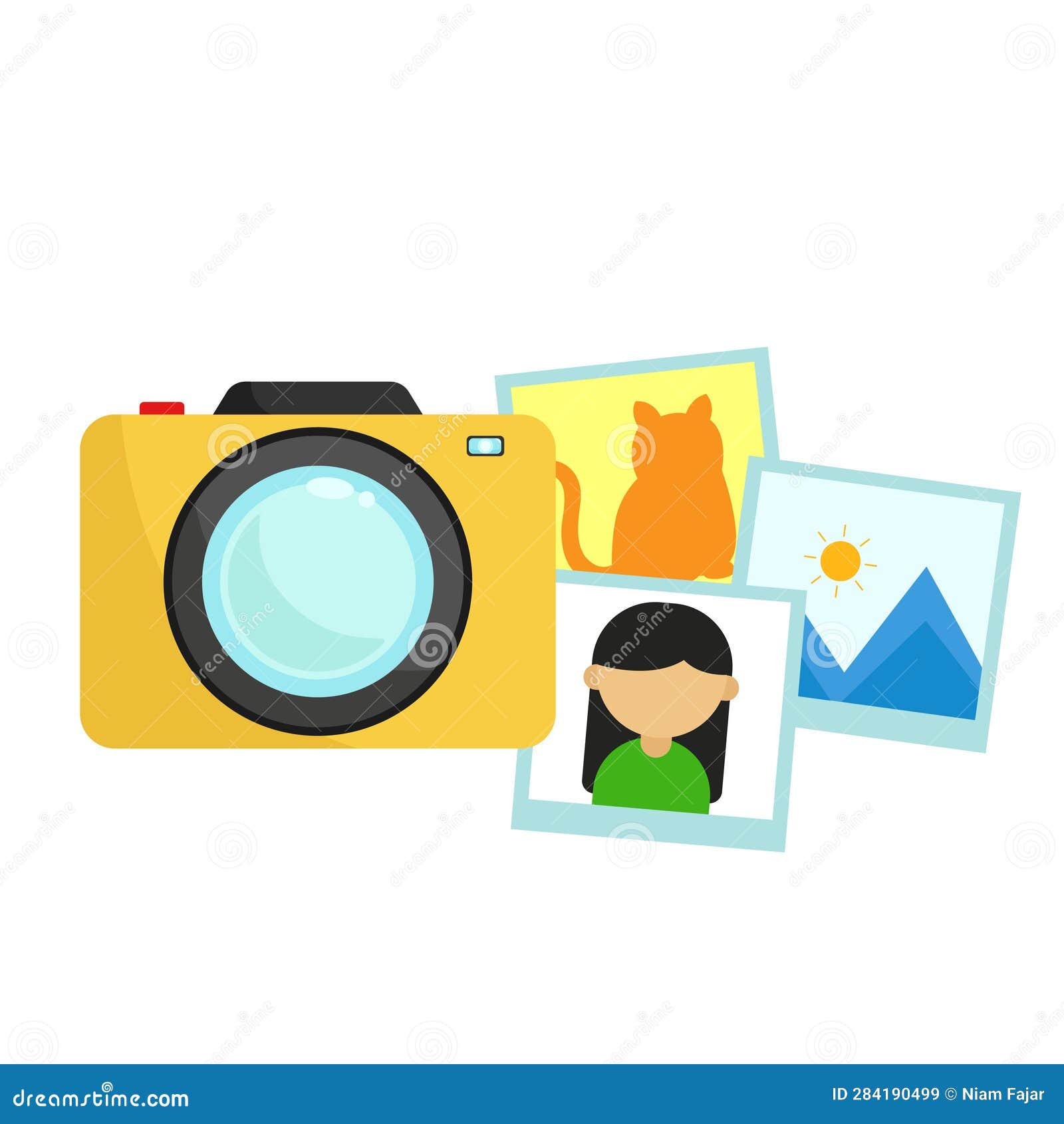 Vector Design of Camera and Photo Shoot Stock Vector - Illustration of ...
