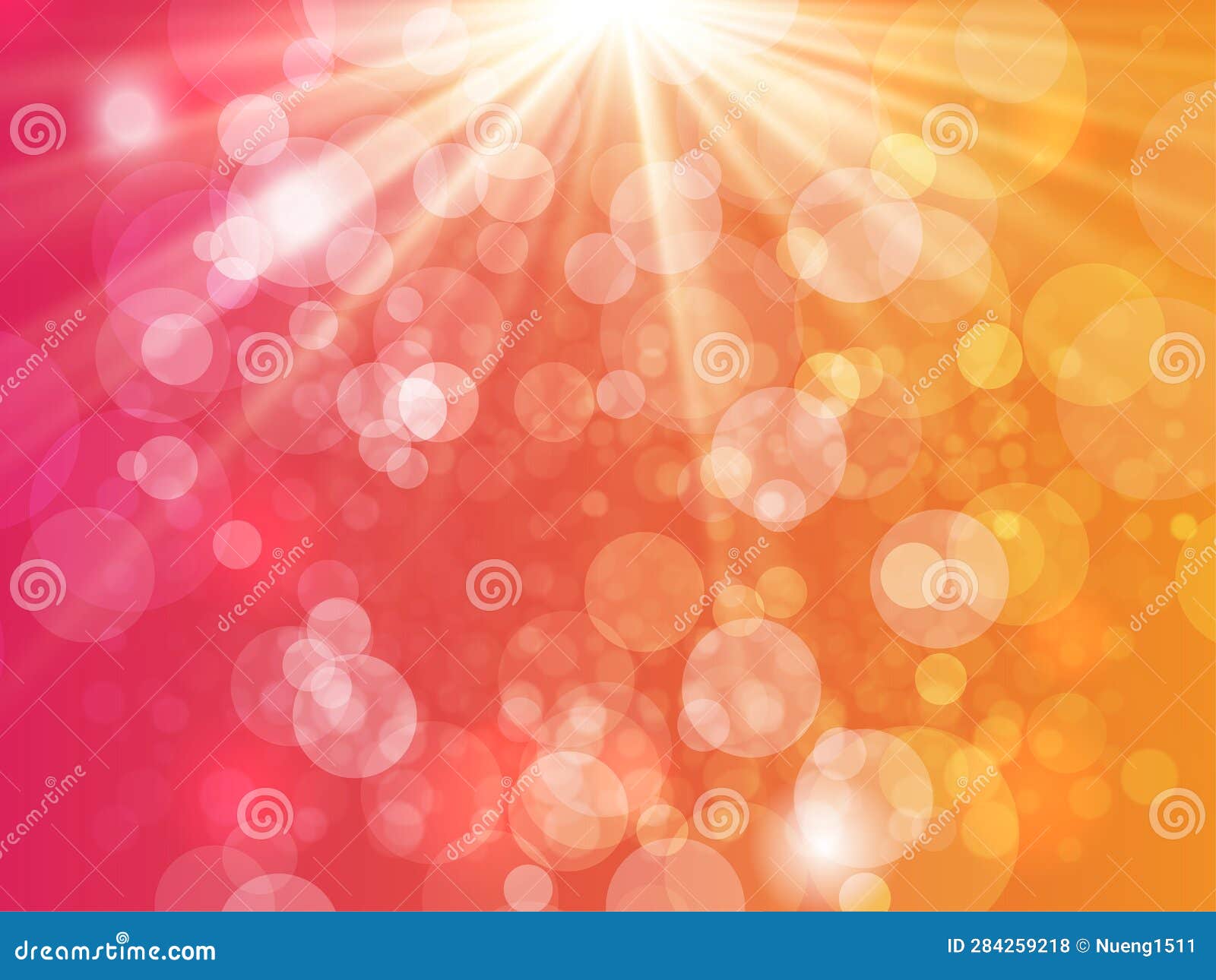 Abstract Colorful Ray Lighting Bokeh Background Design_022 Stock Vector ...