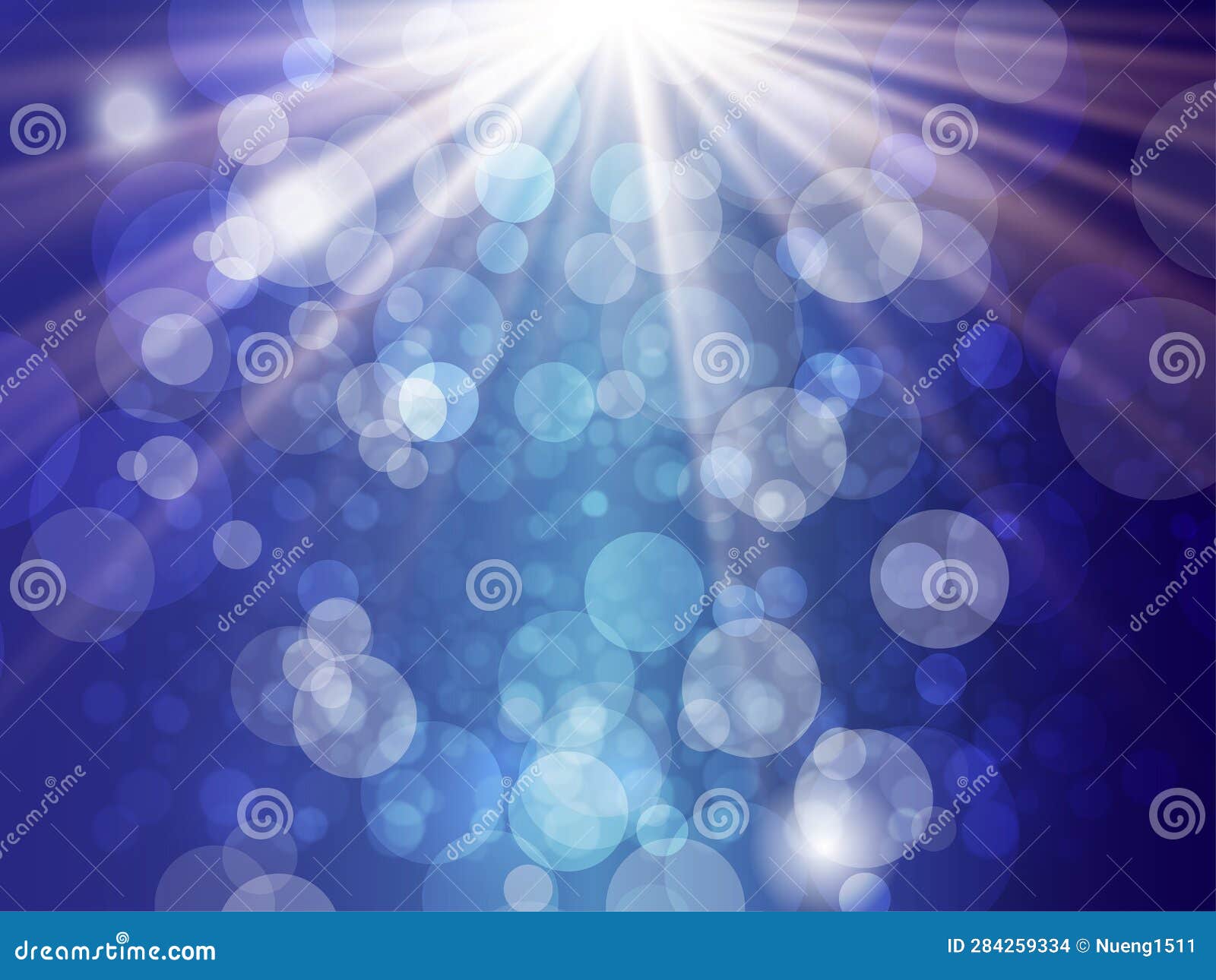 Abstract Colorful Ray Lighting Bokeh Background Design_030 Stock Vector ...