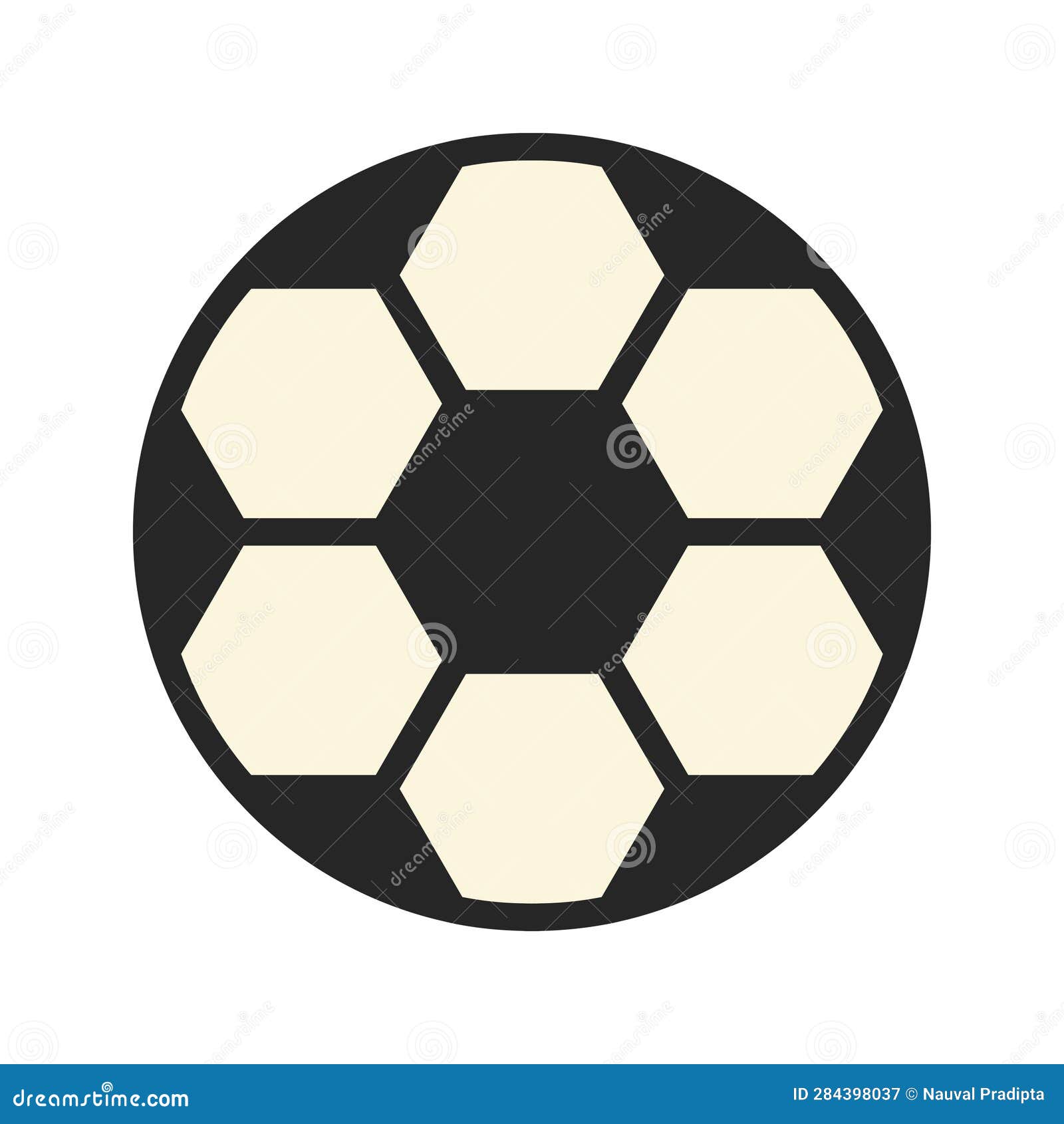 Football Flat Style Icon stock vector. Illustration of banner - 284398037