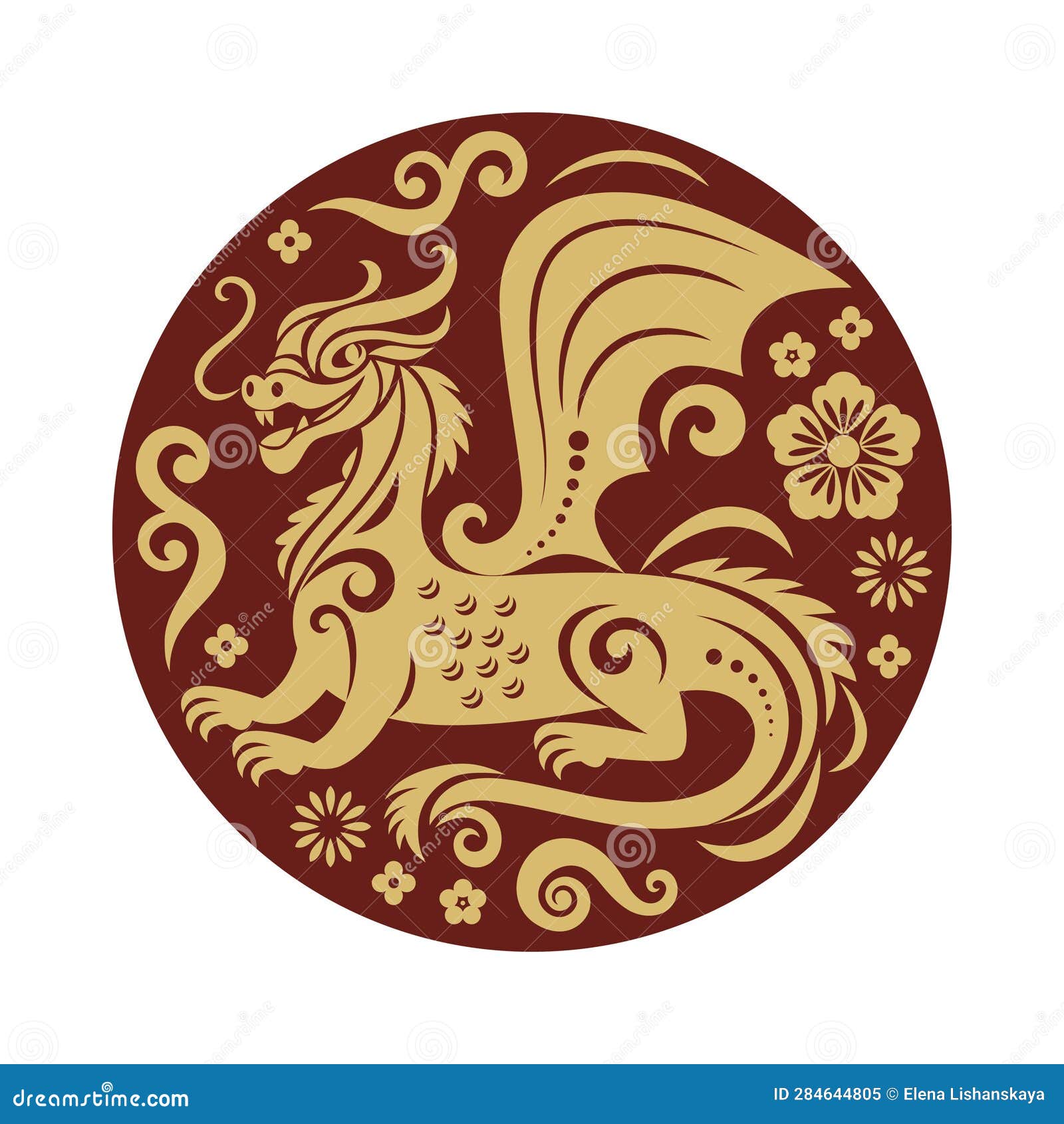 Chinese Happy New Year 2024. Year of the Dragon. Symbol of New Year ...