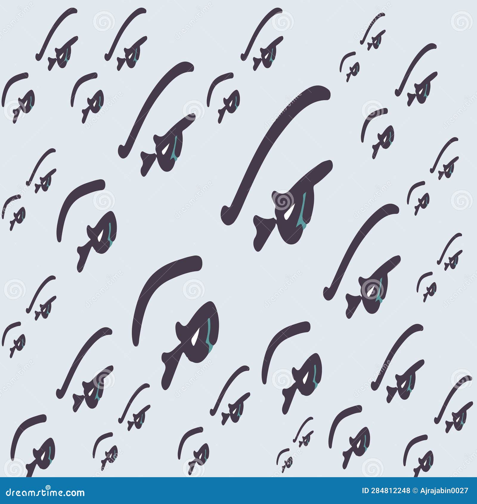 Simple Eye Pattern Vector stock illustration. Illustration of nature ...