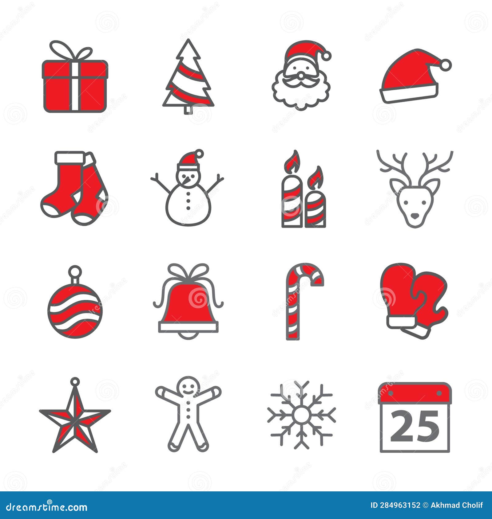 Christmas Icon Set is so Match for Your Website If the Theme about ...