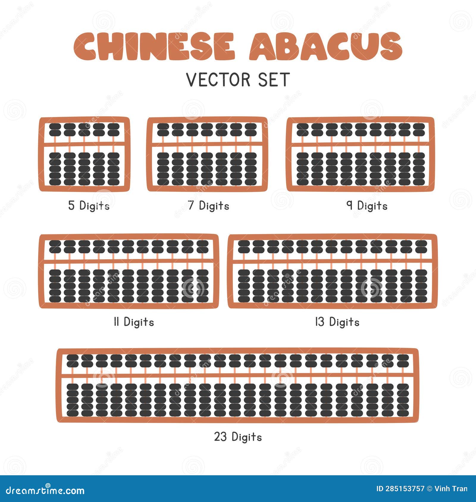 Chinese Abacus An Early Counting Device Used For Calculations ...