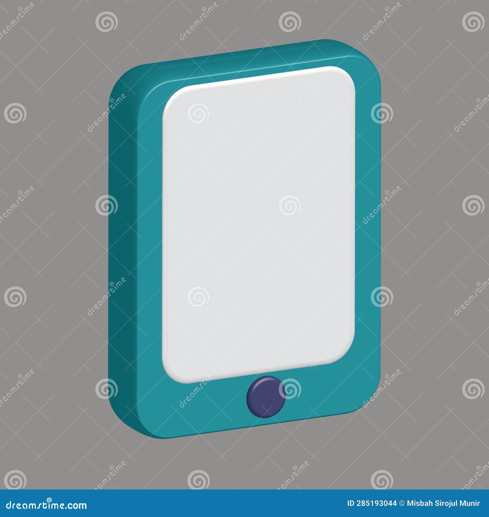 3d phone icon stock illustration. Illustration of communication - 285193044