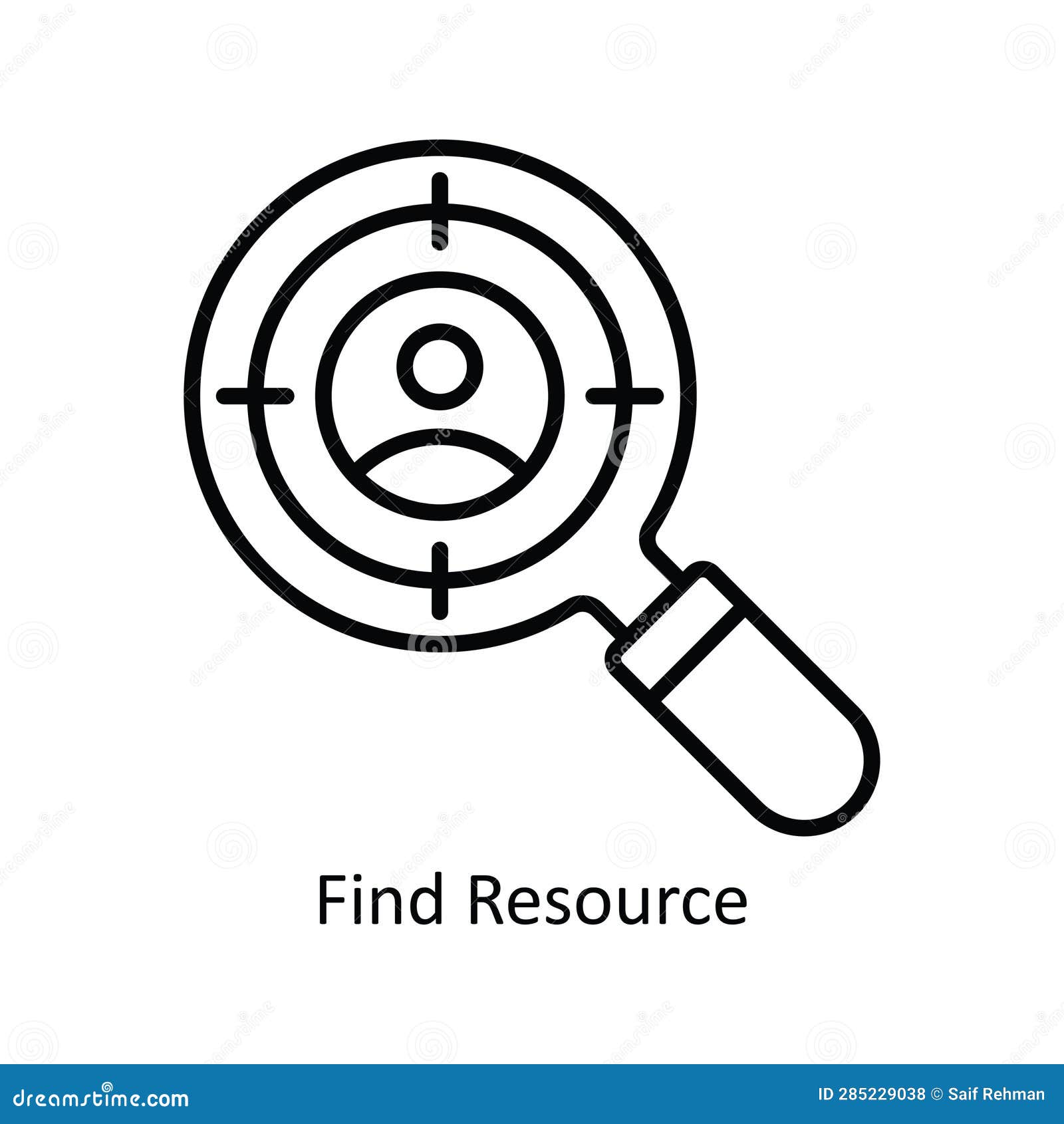 Find Resource Vector Outline Icon Design Illustration. Product ...
