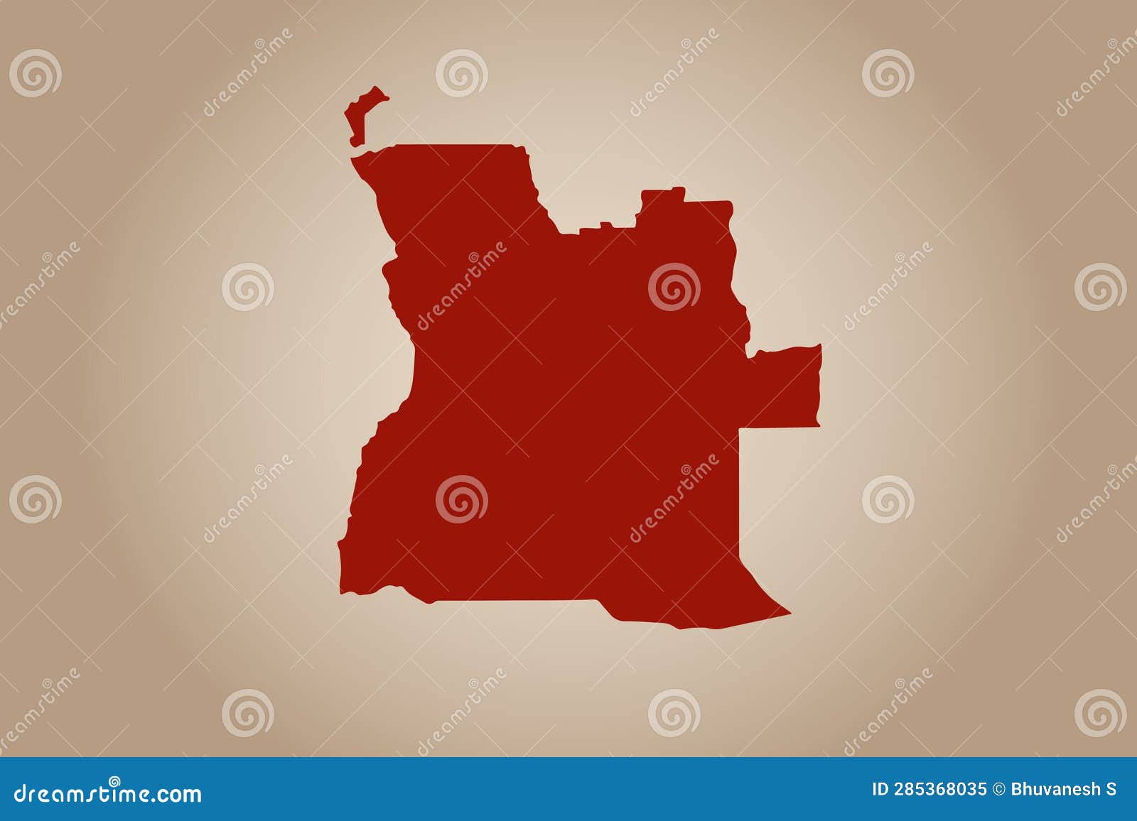 Red Colored Map Design Isolated on Plain Background of the Country ...