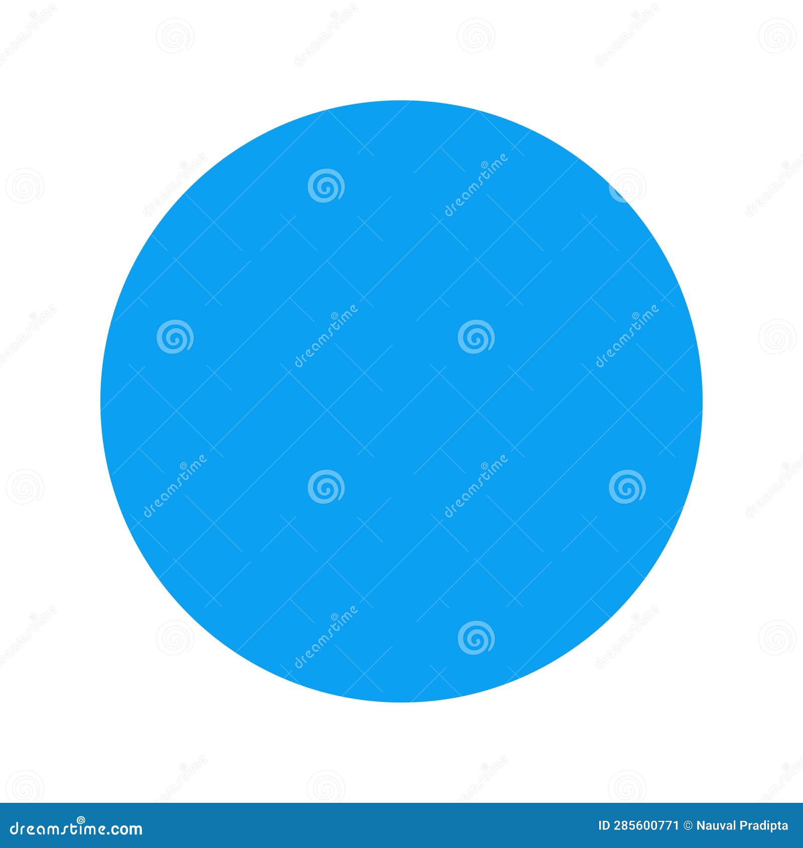 Circle Flat Style Icon stock vector. Illustration of decoration - 285600771