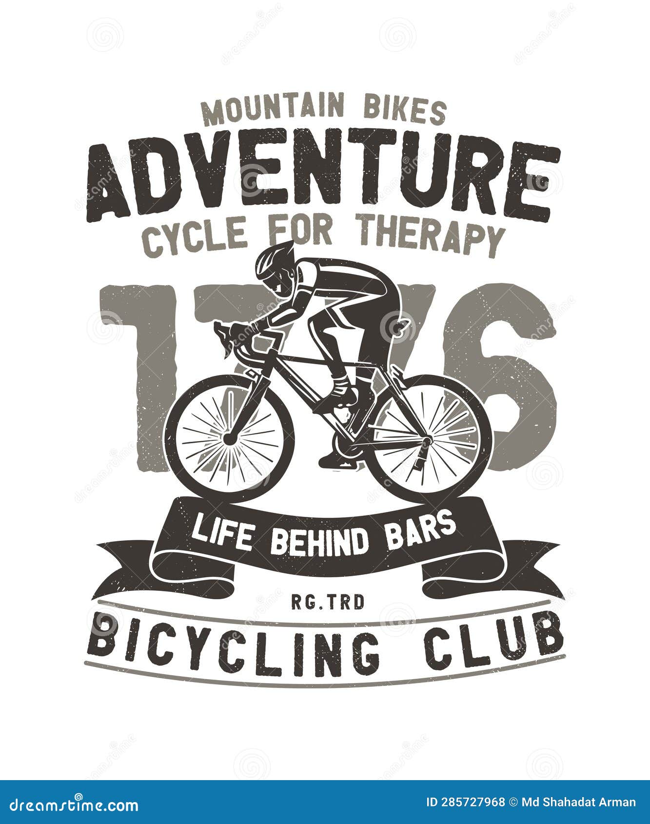 Mountain Bikes Adventure Cycle for Therapy , Bicycling Club , Vintage ...