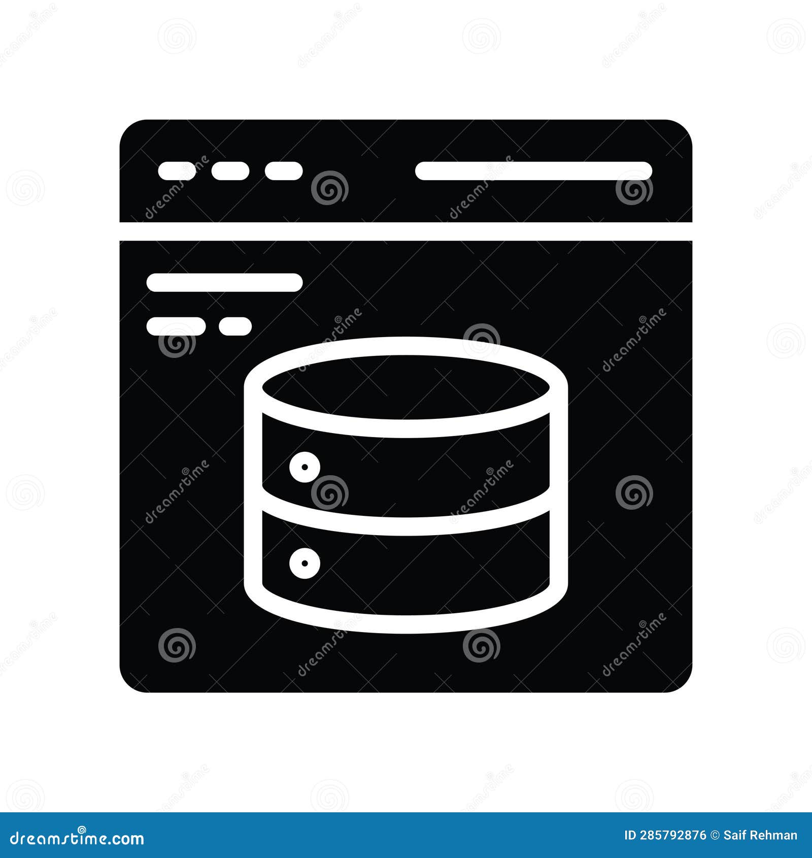 Cache Memory Vector Solid Icon Design Illustration. Cloud Computing ...