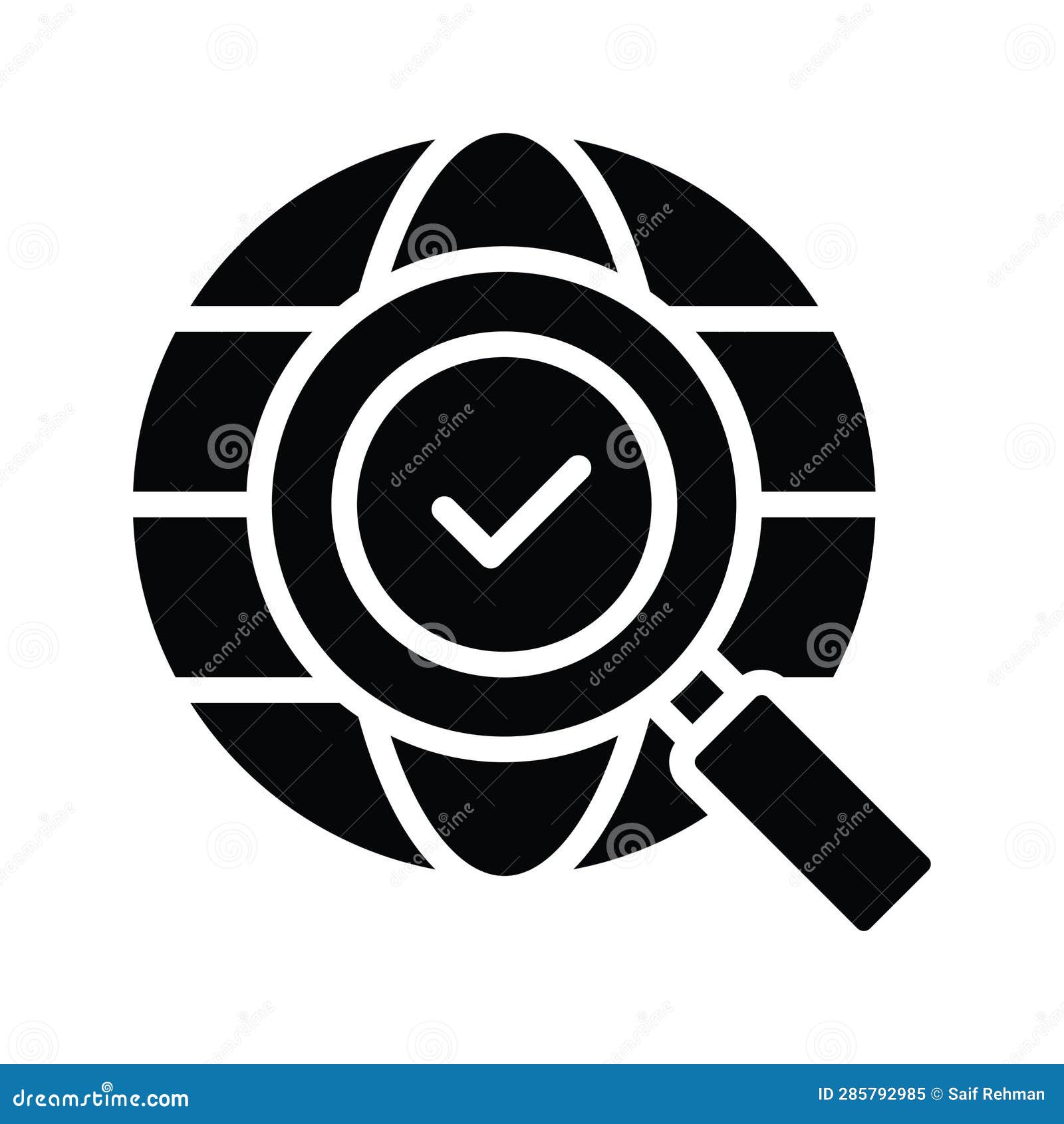 Global Access Vector Solid Icon Design Illustration. Cloud Computing ...