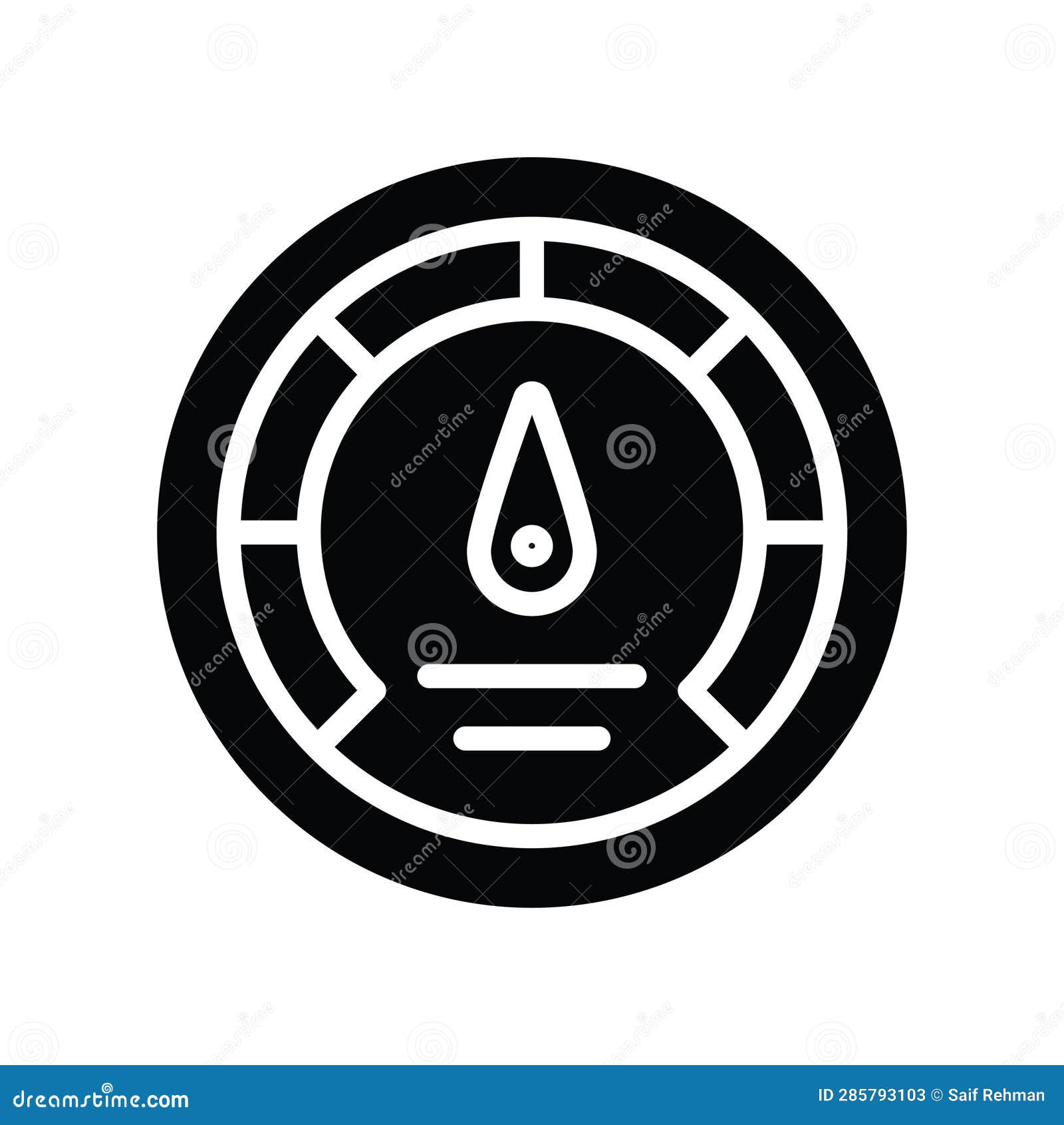 Performance Vector Solid Icon Design Illustration. Cloud Computing ...