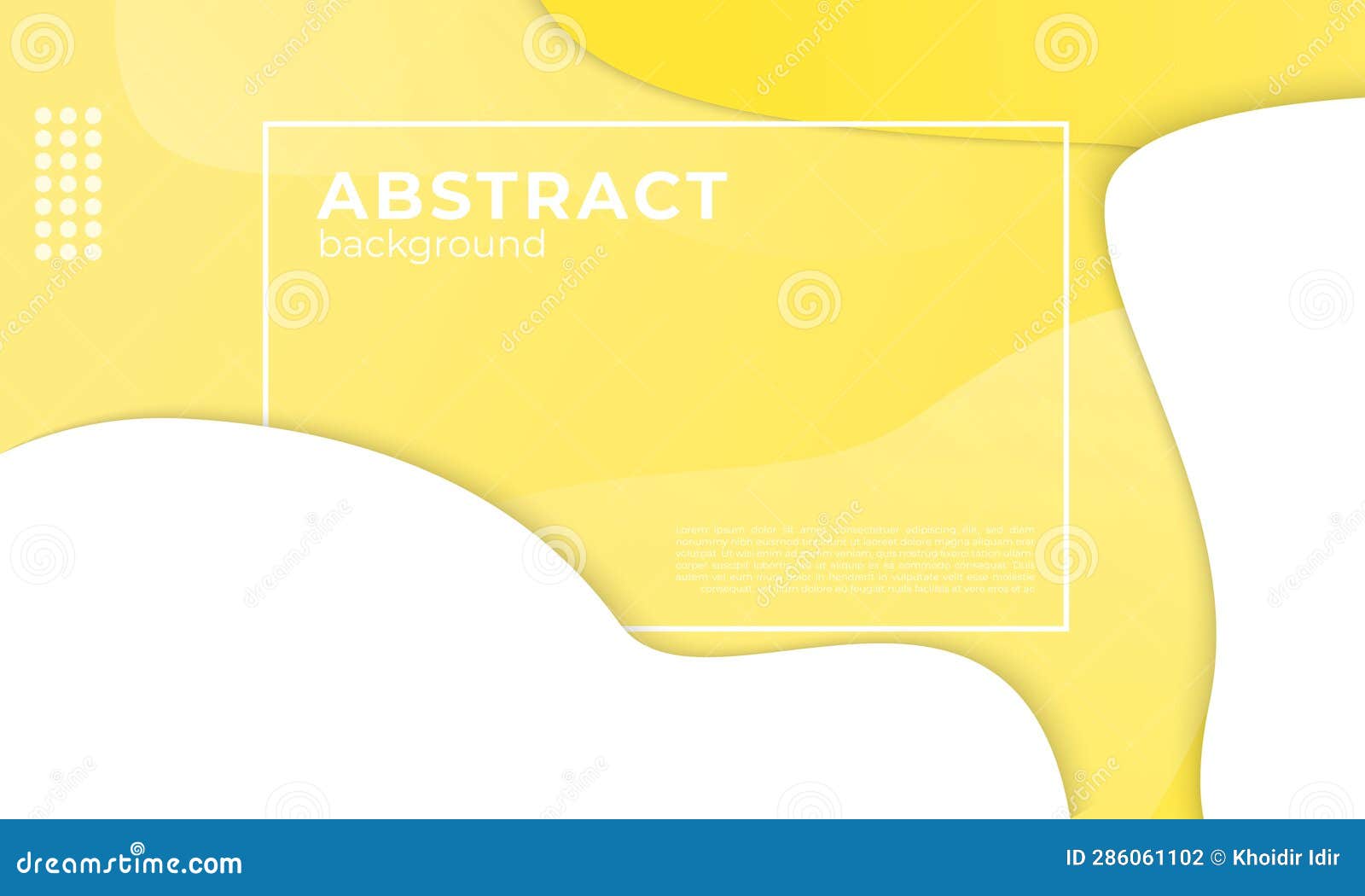 Yellow abstract background stock vector. Illustration of template ...