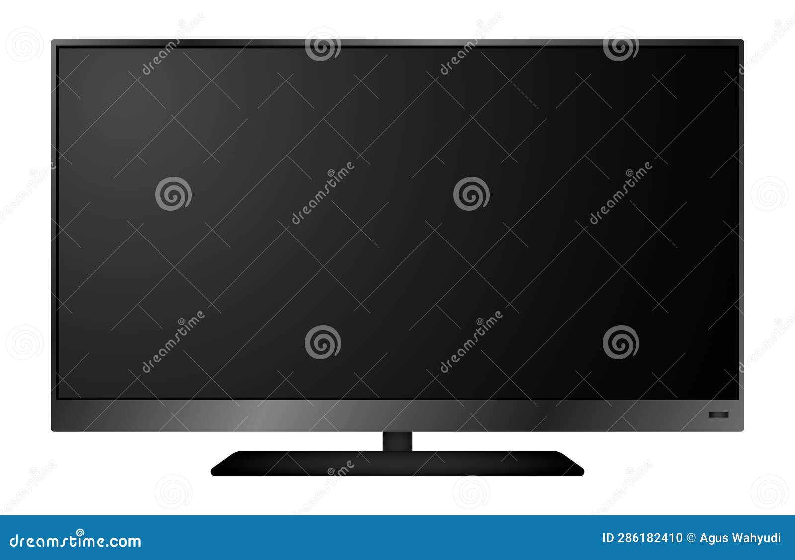 Realistic of Tv Led Lcd Isolated or Lcd Plasma Wide Screen Tv Mockup ...