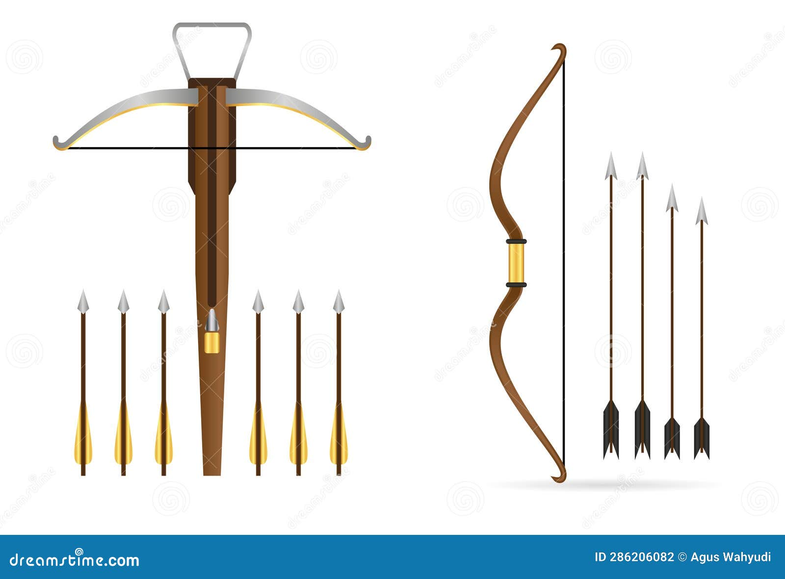 Realistic Sword, Ancient Sword Stock Illustration | CartoonDealer.com ...