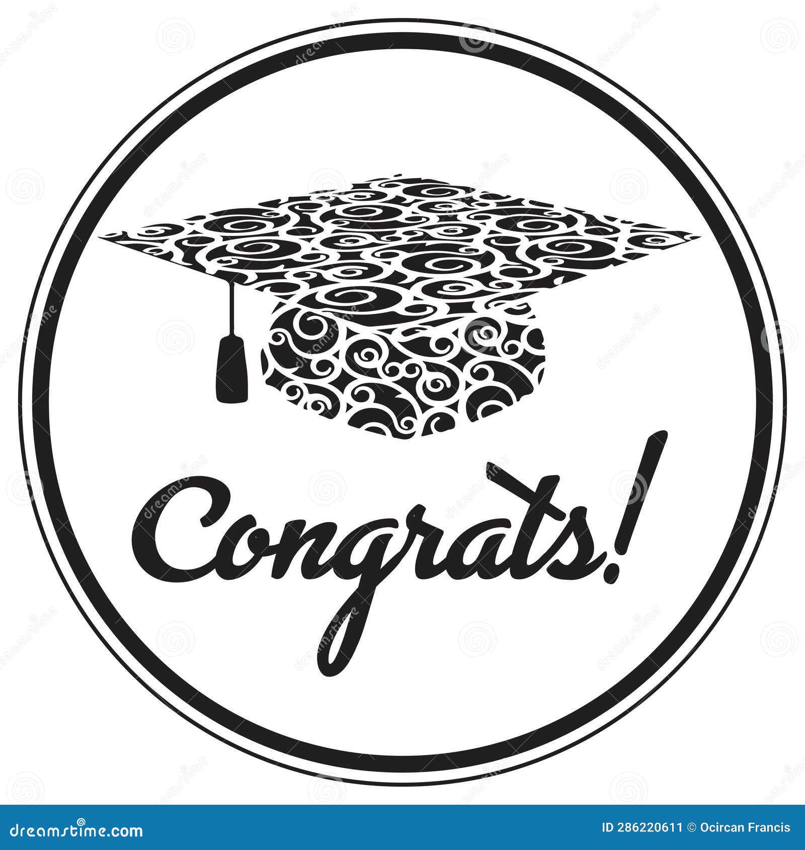 Graduation stock vector. Illustration of celebratory - 286220611