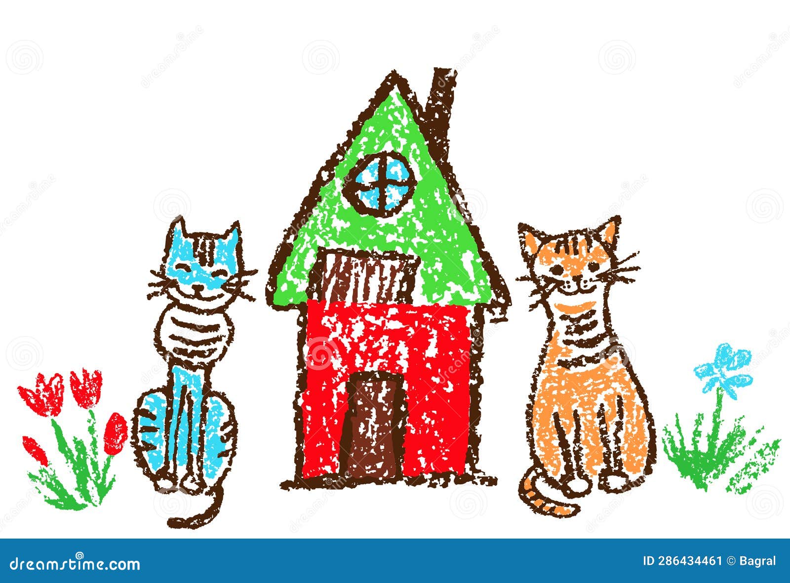 Crayon Child`s Drawing Alphabet. Pastel Chalk Font. ABC Drawing Letters ...