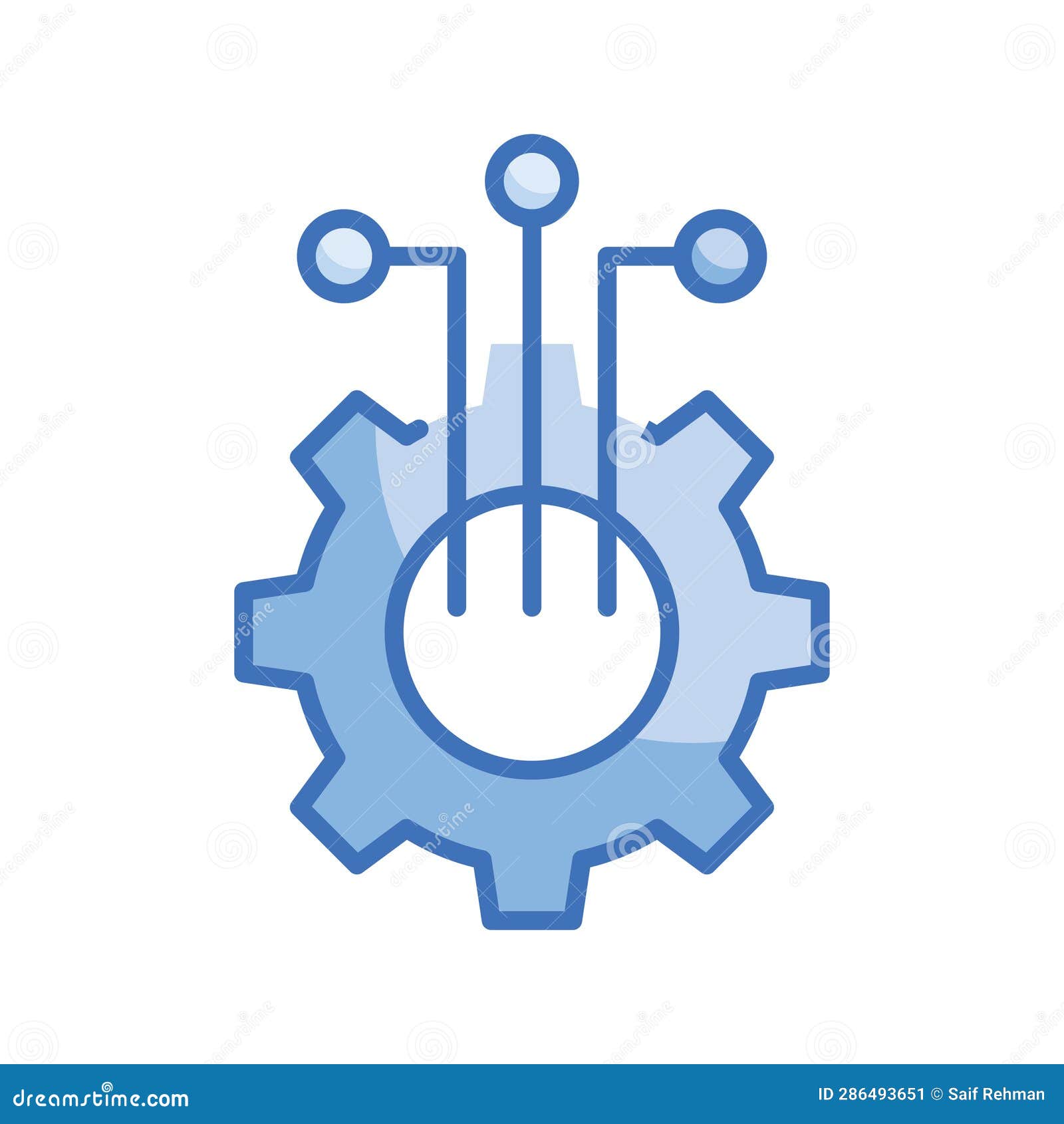 Cause and Effect Vector Blue Series Icon Style Illustration. EPS 10 ...