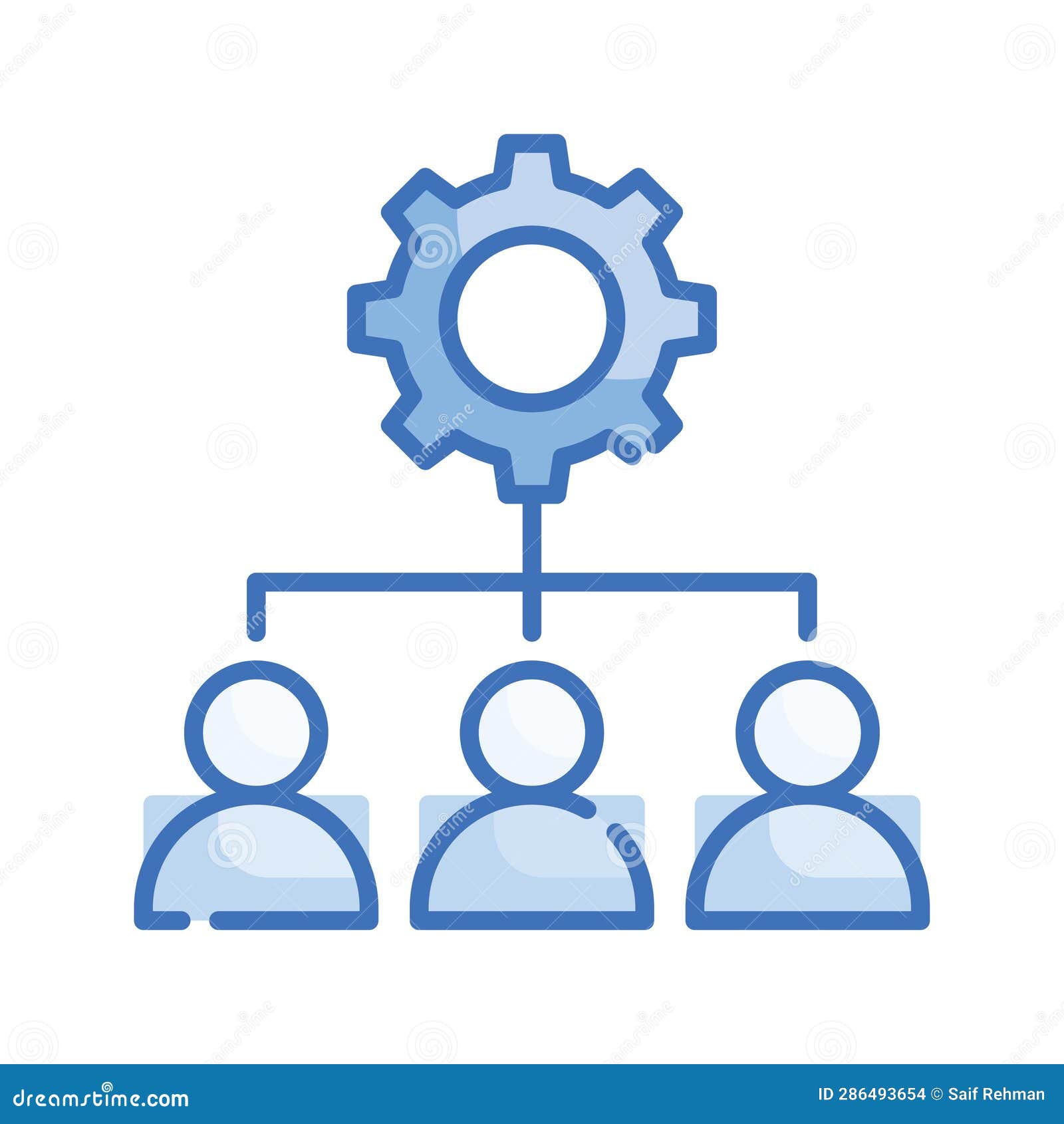 Outcomes Vector Blue Series Icon Style Illustration. EPS 10 File Stock ...