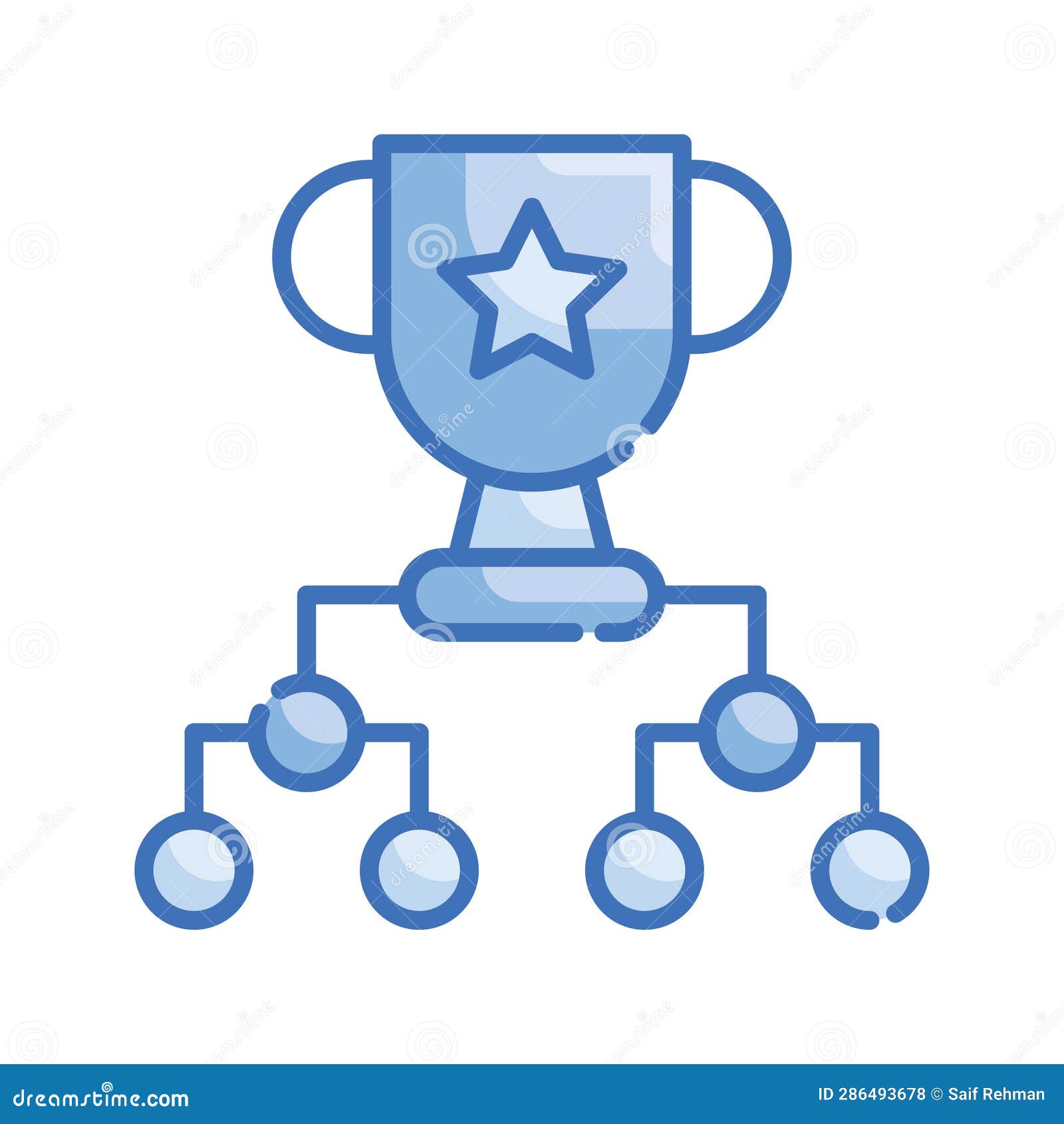 Competitive Advantages Vector Blue Series Icon Style Illustration. EPS ...