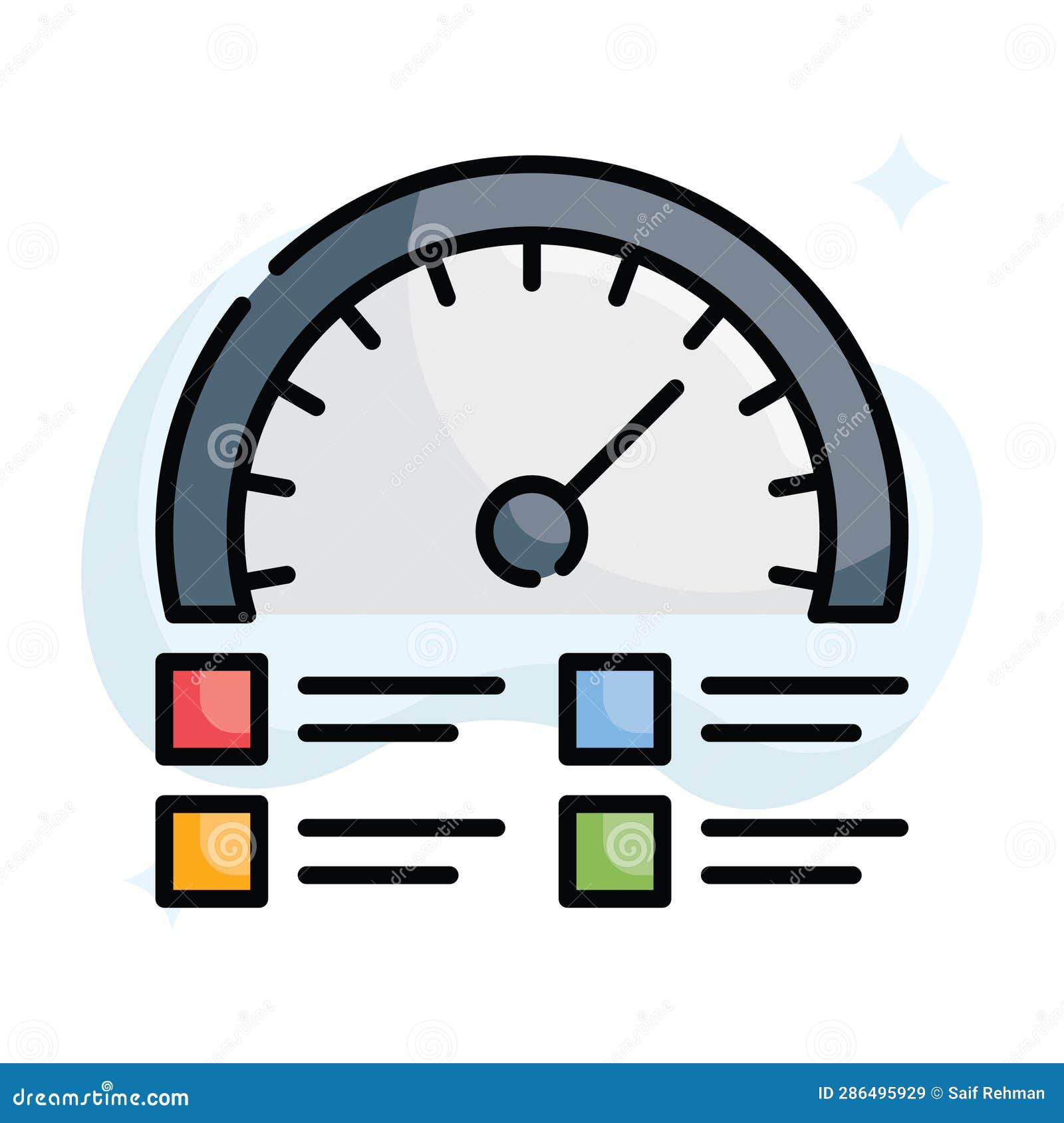 Leading Indicator Vector Filled Outline Icon Style Illustration. EPS 10 ...