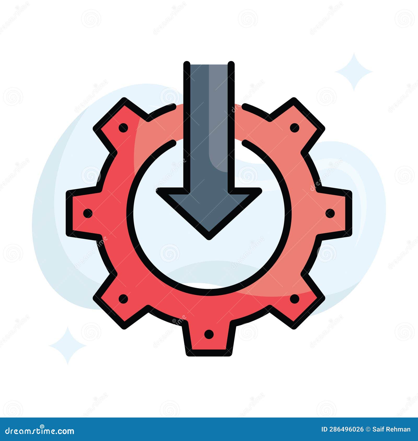 Inputs Vector Filled Outline Icon Style Illustration. EPS 10 File Stock ...
