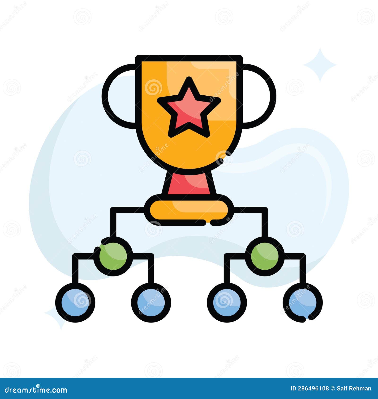 Competitive Advantages Vector Filled Outline Icon Style Illustration ...