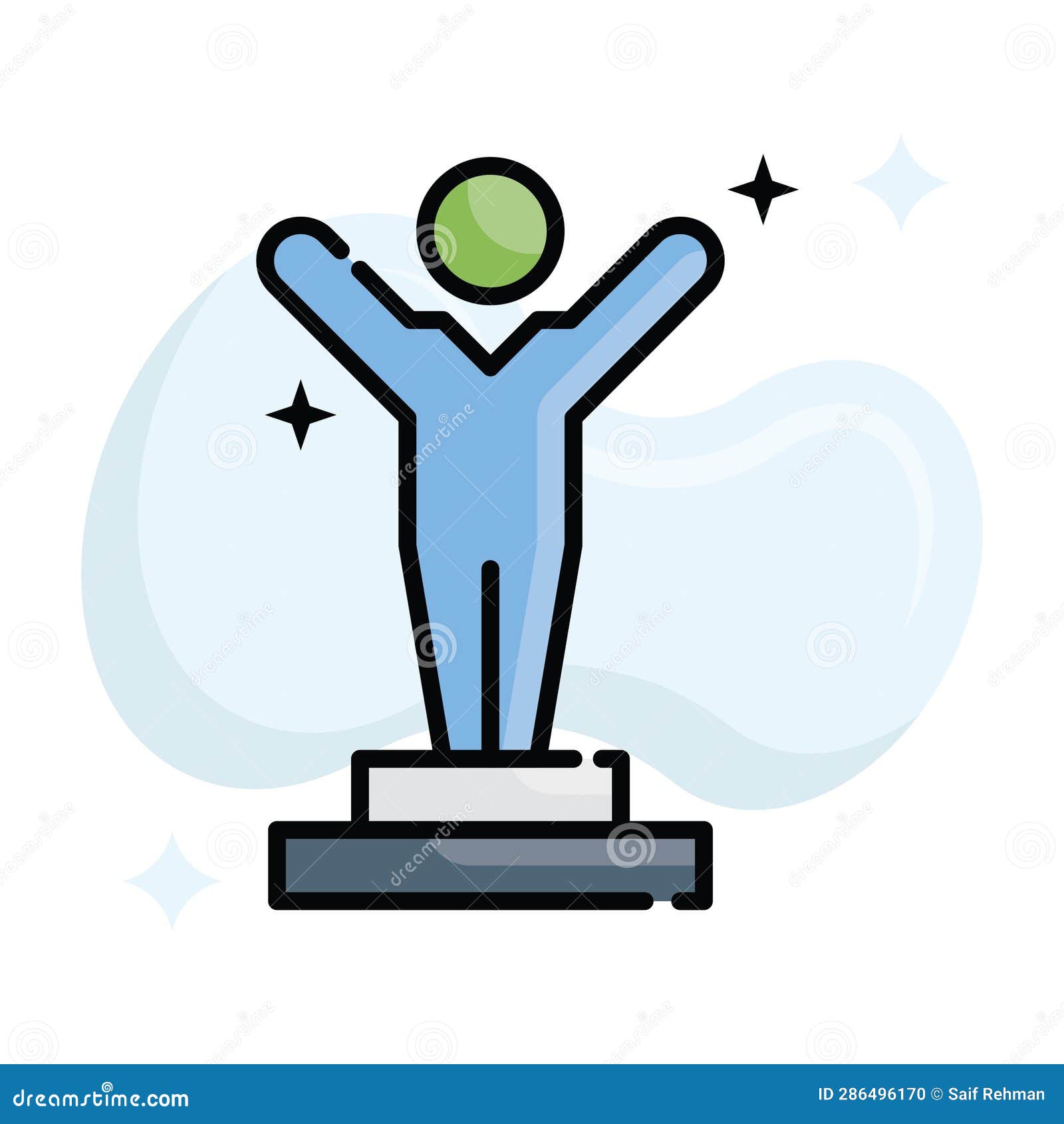 Motivation Vector Filled Outline Icon Style Illustration. EPS 10 File ...