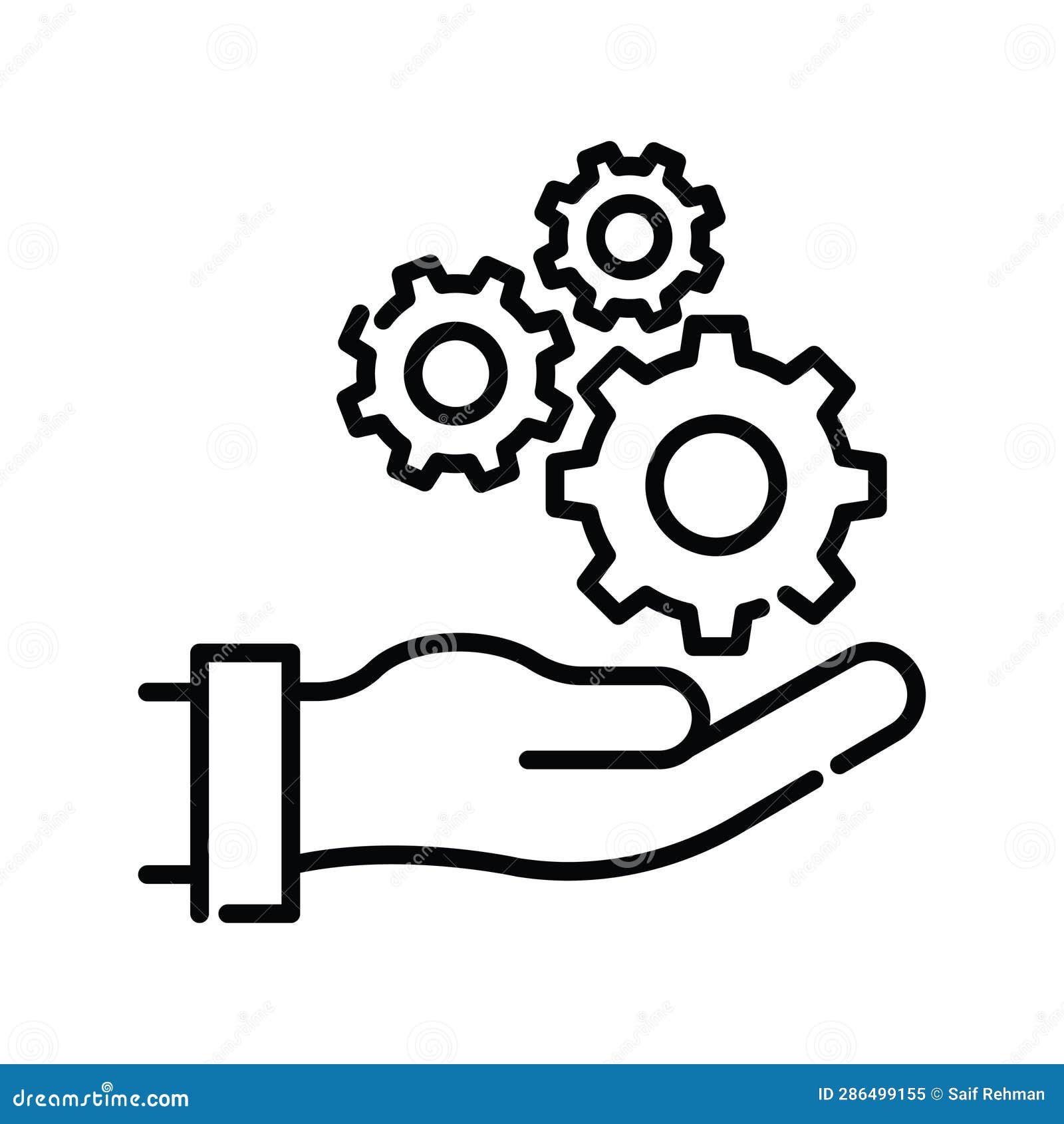 Critical Success Vector Outline Icon Style Illustration. EPS 10 File ...