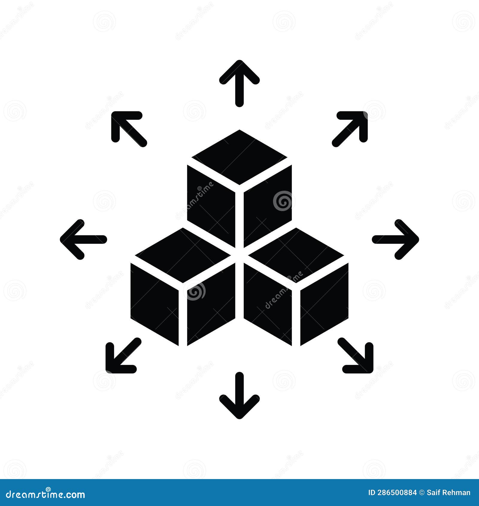 Transformation Vector Solid Icon Style Illustration. EPS 10 File Stock ...
