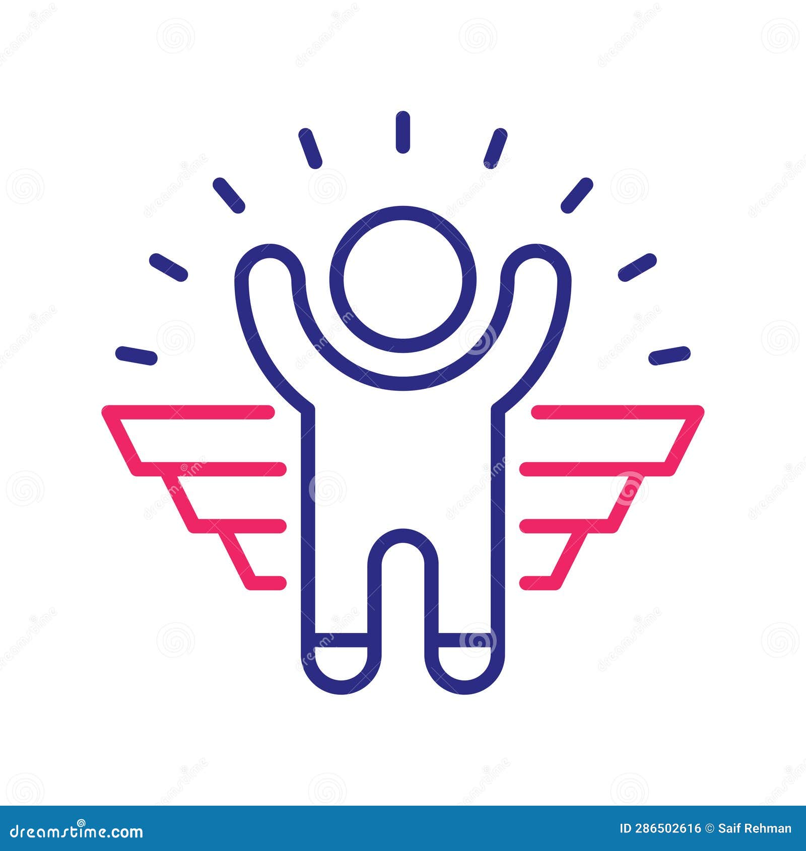 Confidence Vector 2 Color Line Icon Style Illustration. EPS 10 File ...