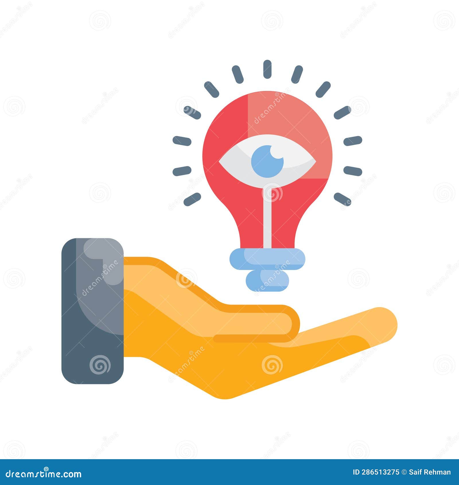 Visionary Vector Flat Icon Style Illustration. EPS 10 File Stock Vector ...