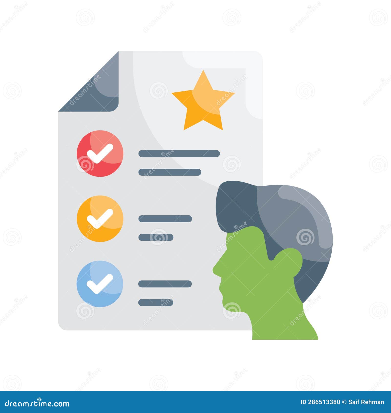 Professional Skills Vector Flat Icon Style Illustration. EPS 10 File ...