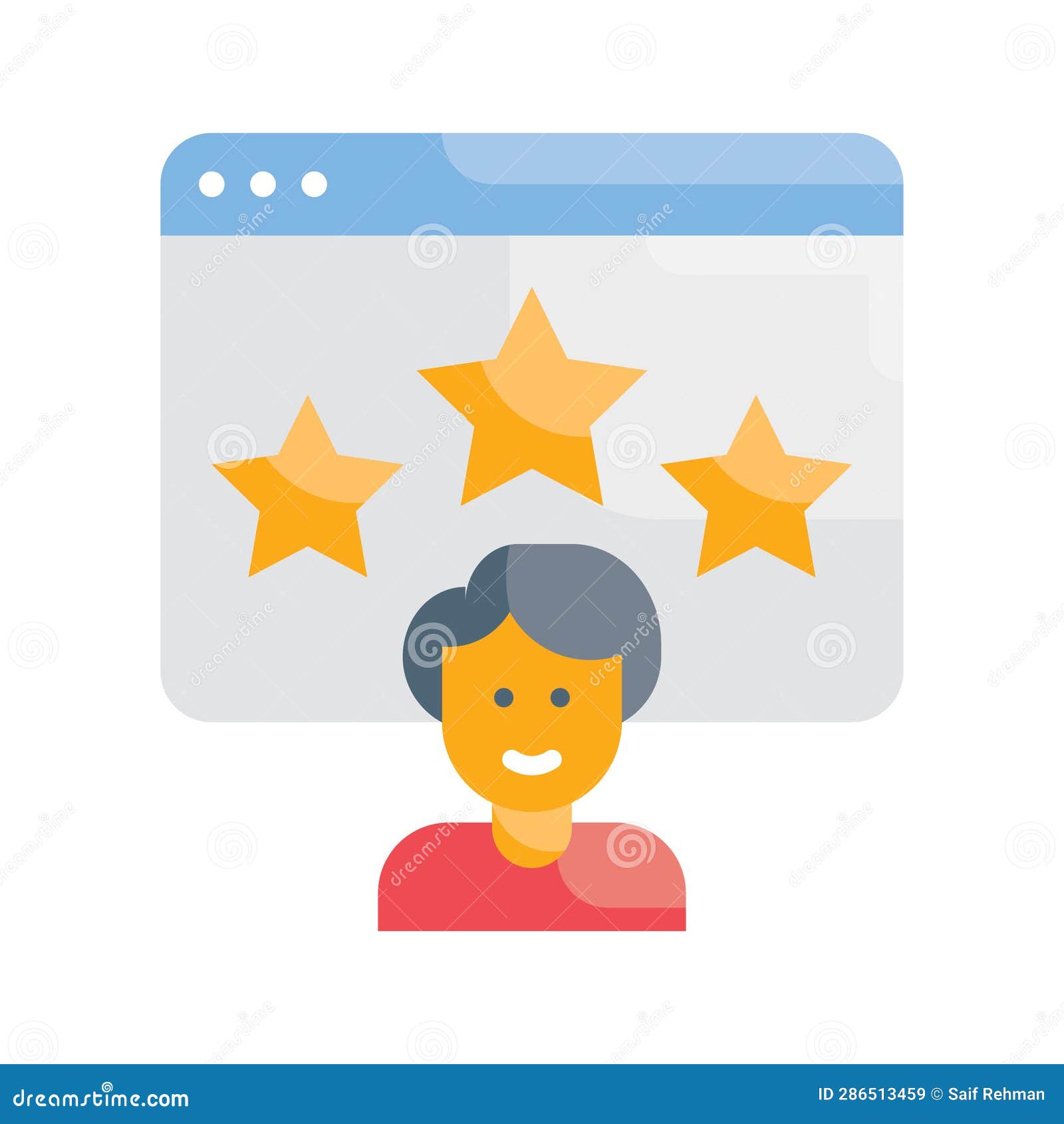 Customer Response Rate Vector Flat Icon Style Illustration. EPS 10 File ...