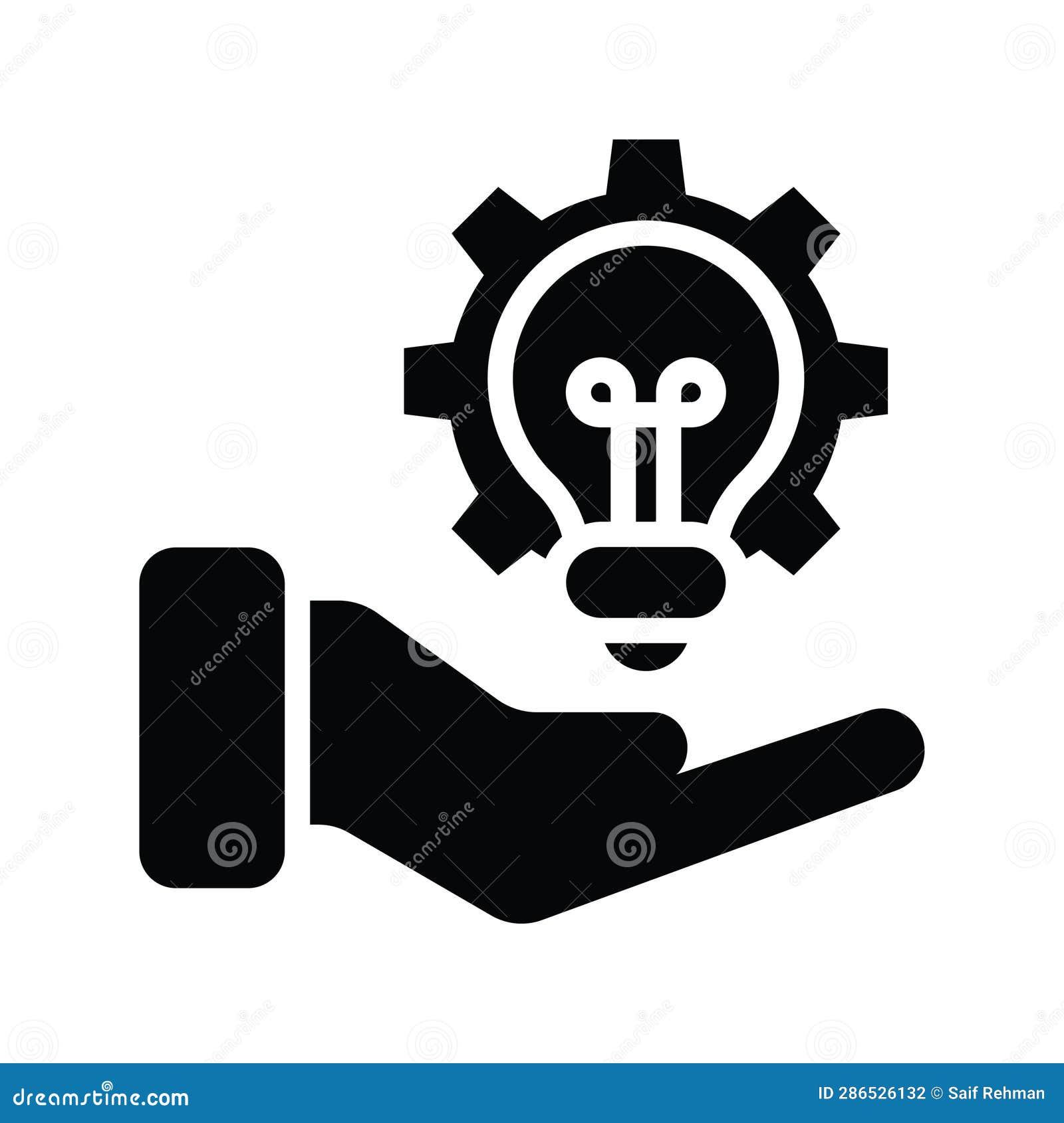 Innovation Vector Solid Icon Style Illustration. EPS 10 File Stock ...