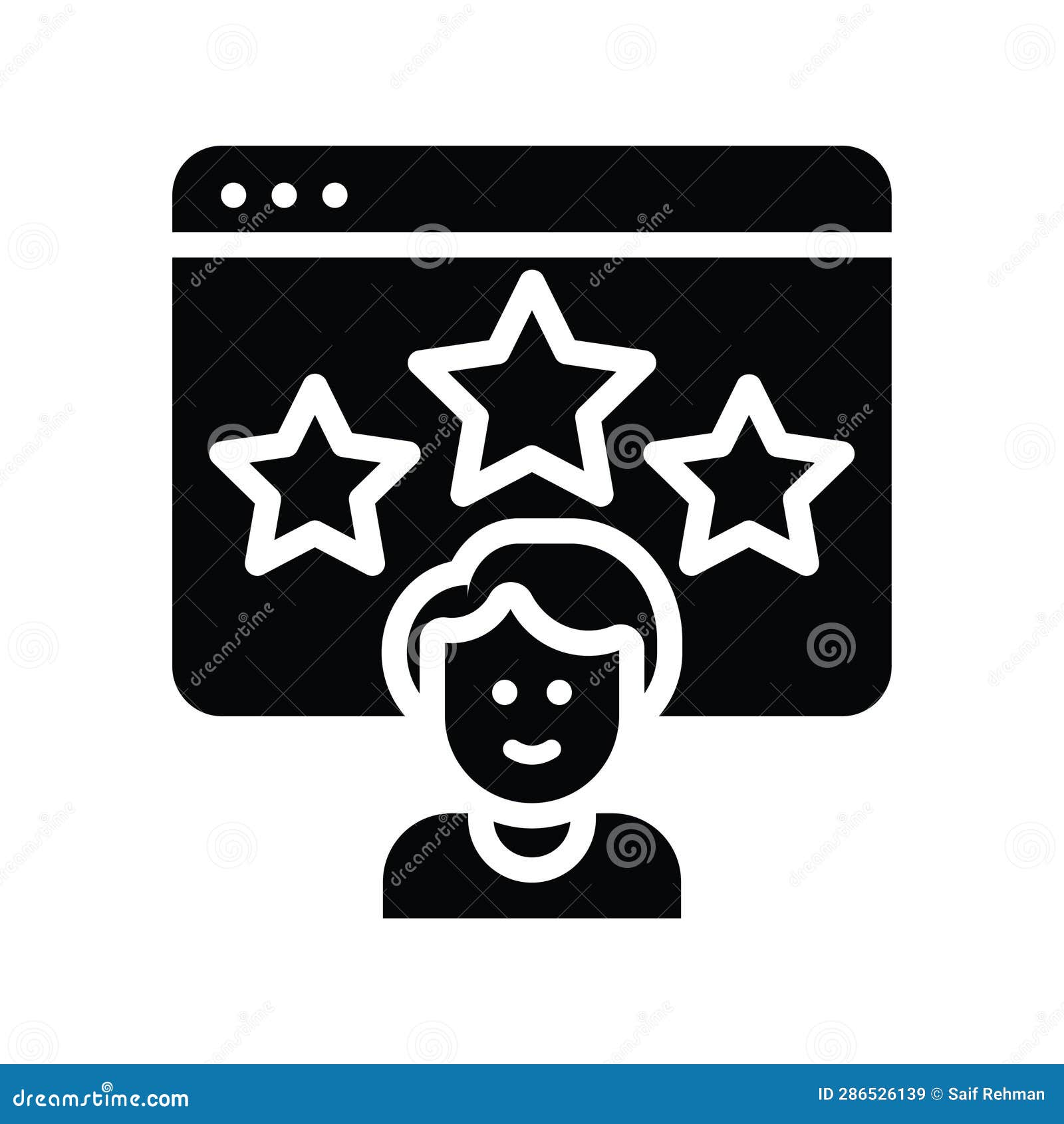 Customer Response Rate Vector Solid Icon Style Illustration. EPS 10 ...