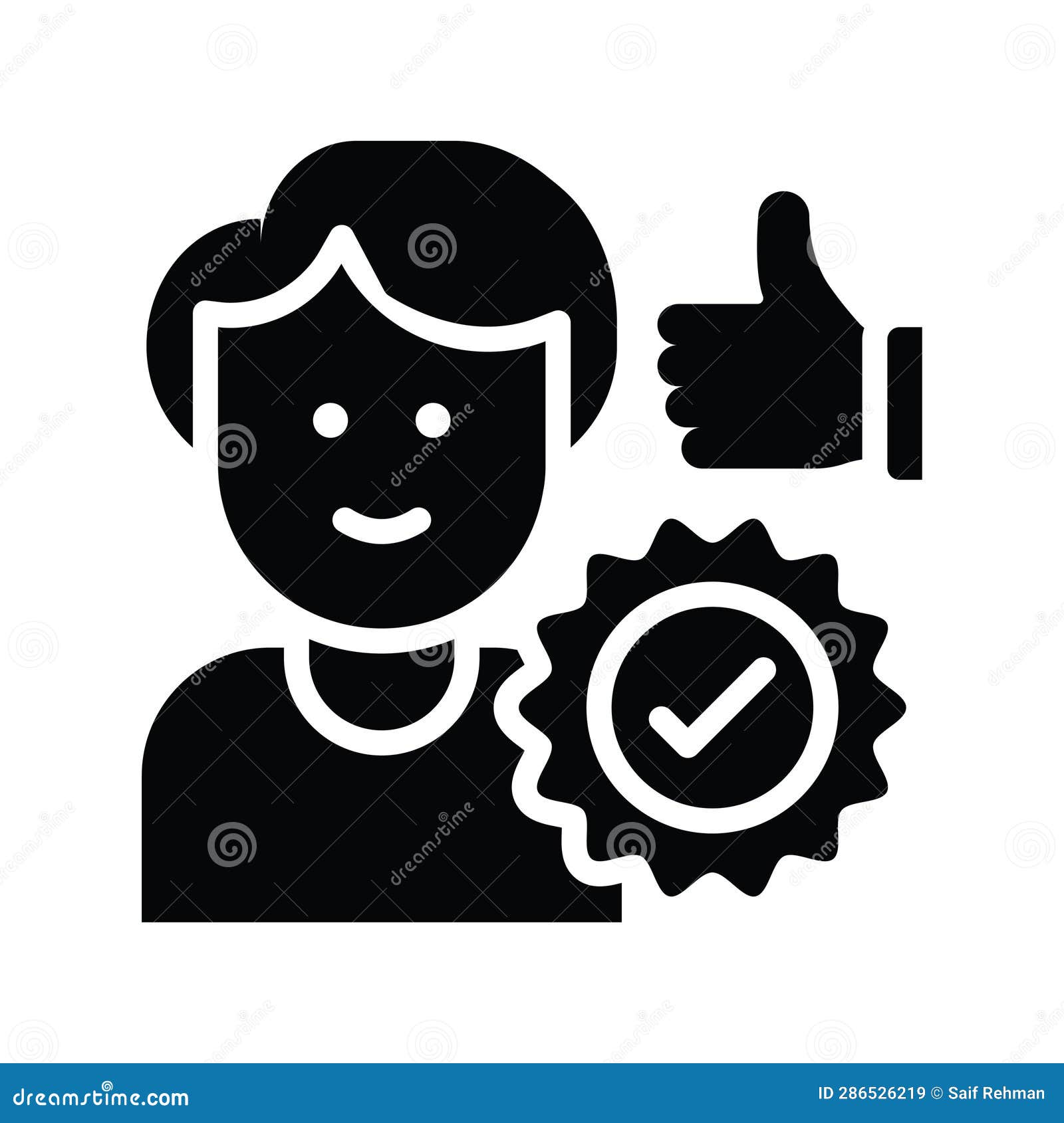 Recommendations Vector Solid Icon Style Illustration. EPS 10 File Stock ...