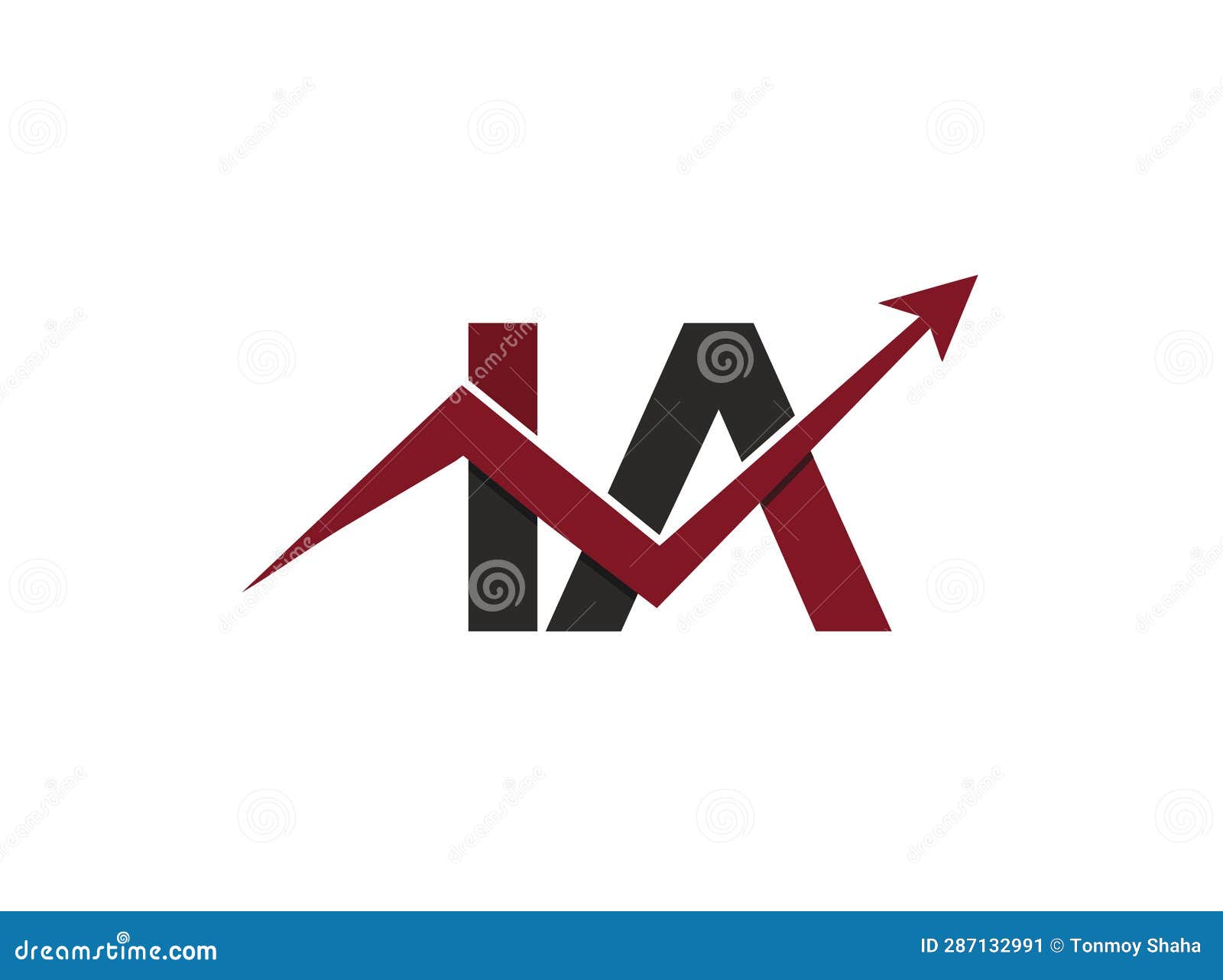 Financial IA Letter Vector Logo Design. IA Letter. AI Logo. Lettering ...