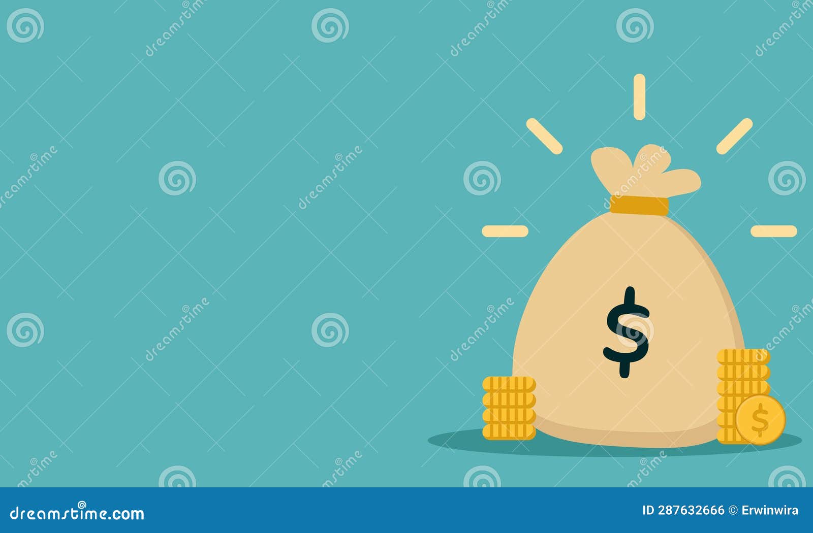 Illustration Vector Graphic of Financial Success. Stock Vector ...