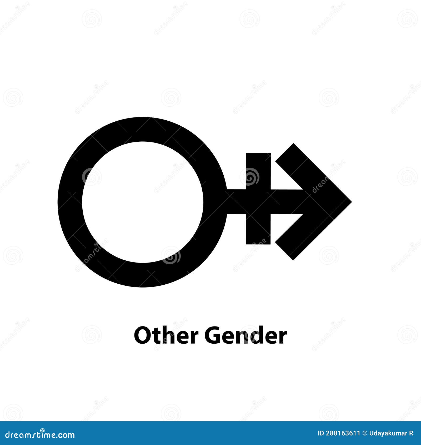 Other Gender Symbol Icon. Gender Icon Stock Vector - Illustration of ...