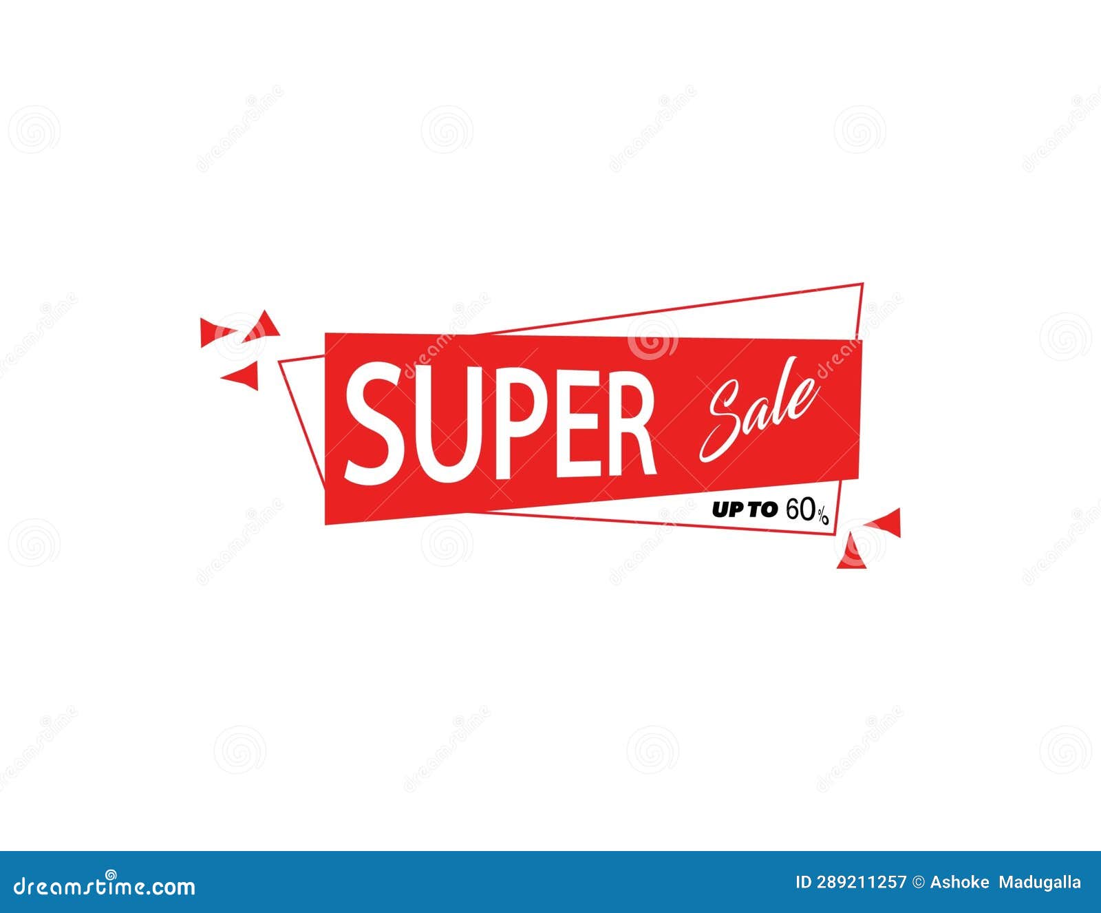 Super Sale, this Weekend Special Offer Banner, Up To 60 Off. Vector ...