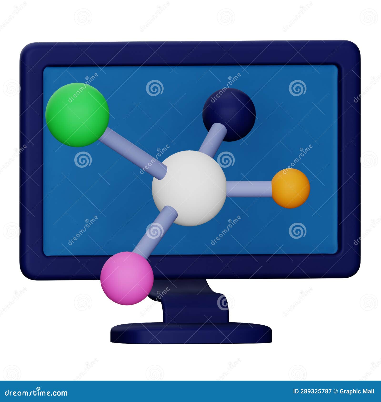 Scramble System 3d Rendering Isometric Icon. Stock Vector ...