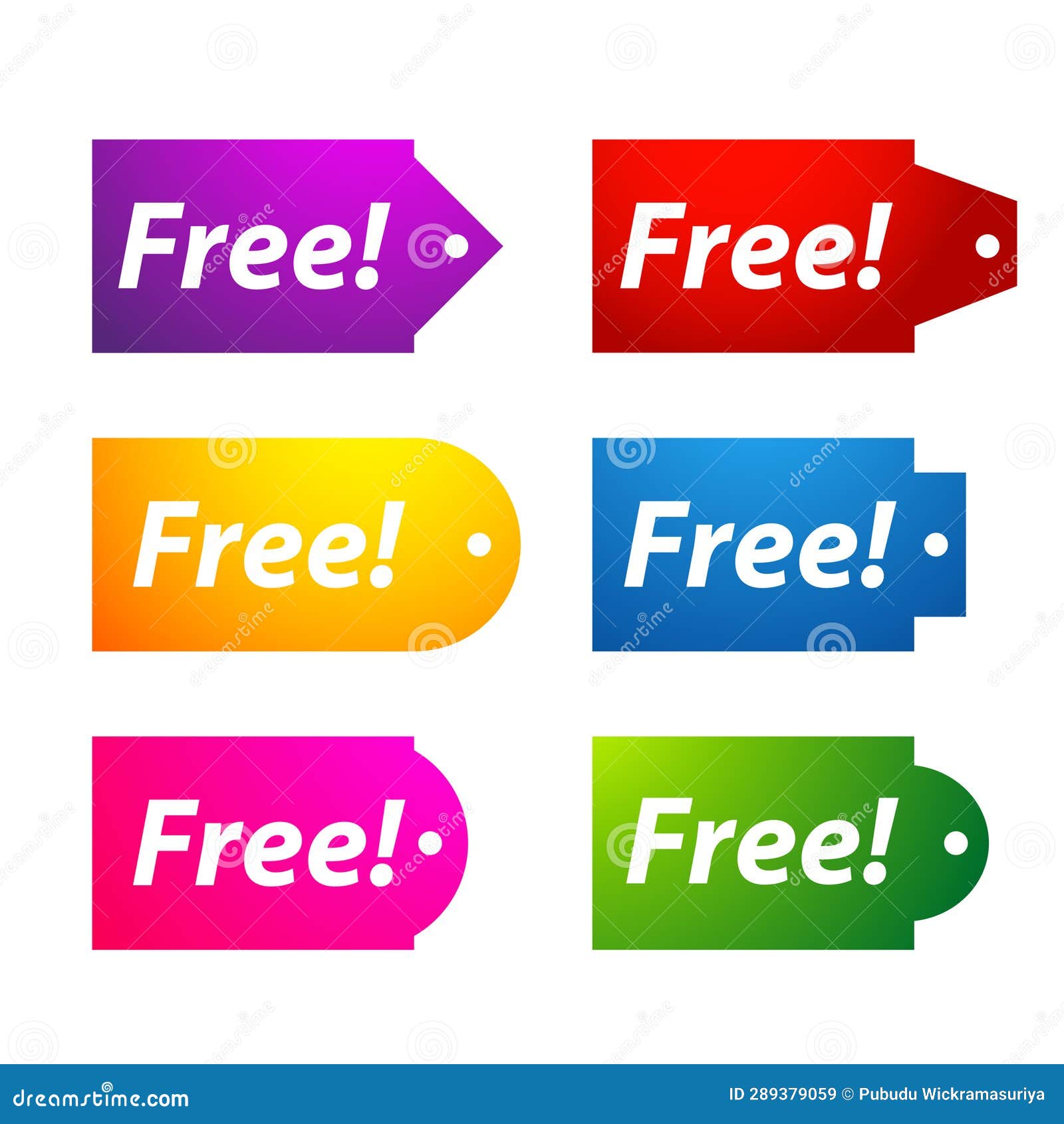 Free Empty Sale Discount Specials Banner Price Tag, Sticker Half Off ...