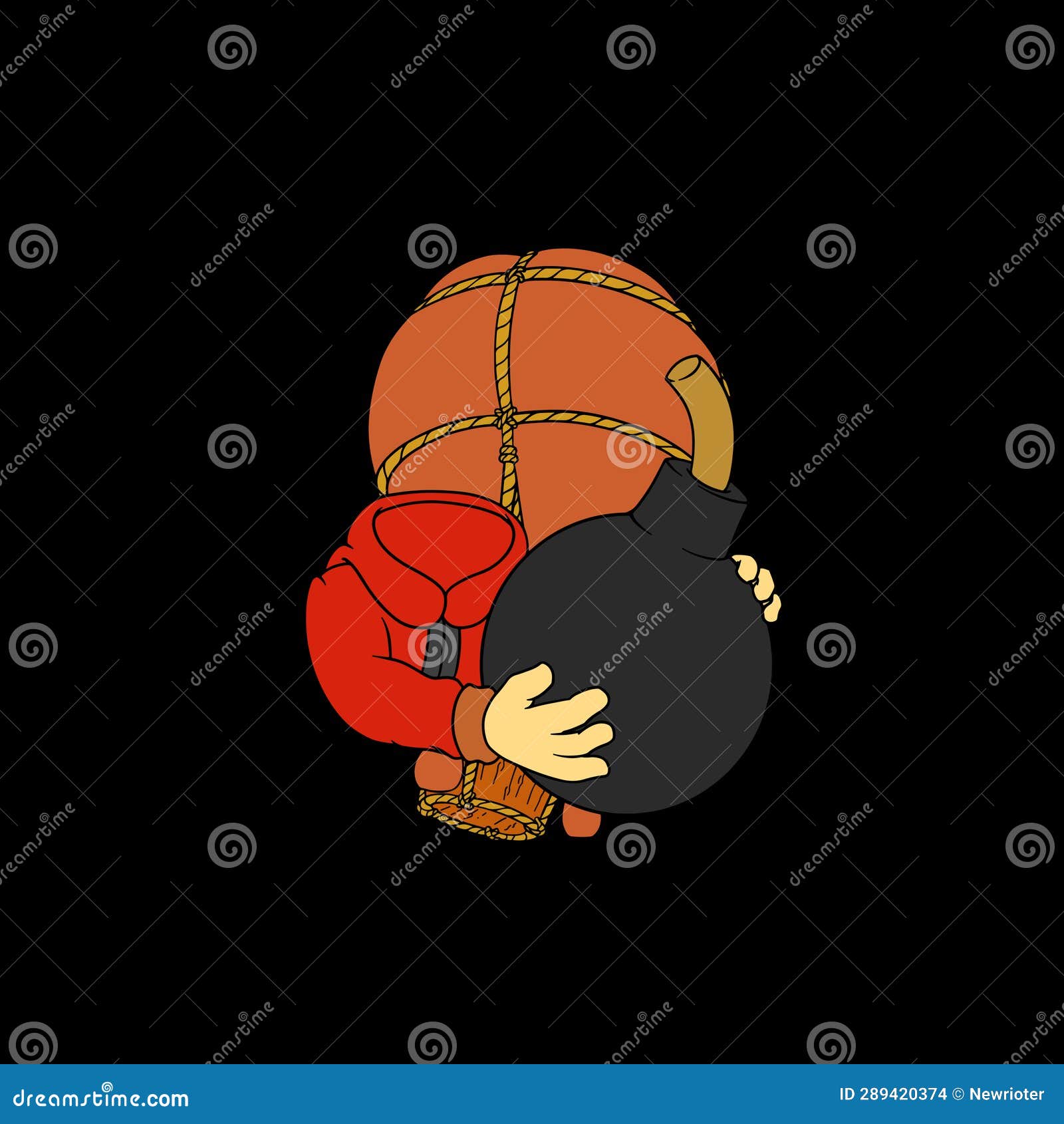 Body Language Cartoon Character Mascot Vintage Vector Stock Vector ...