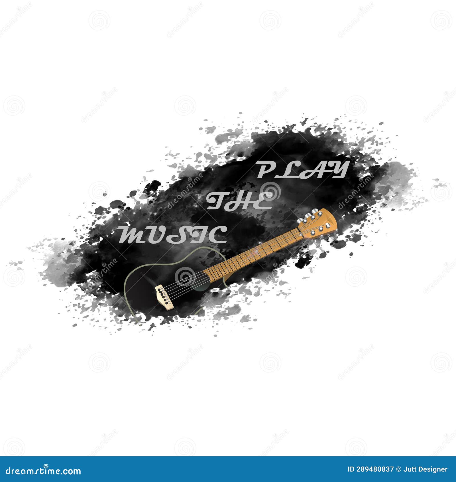 A Music Design for the Music Lover Stock Illustration - Illustration of ...